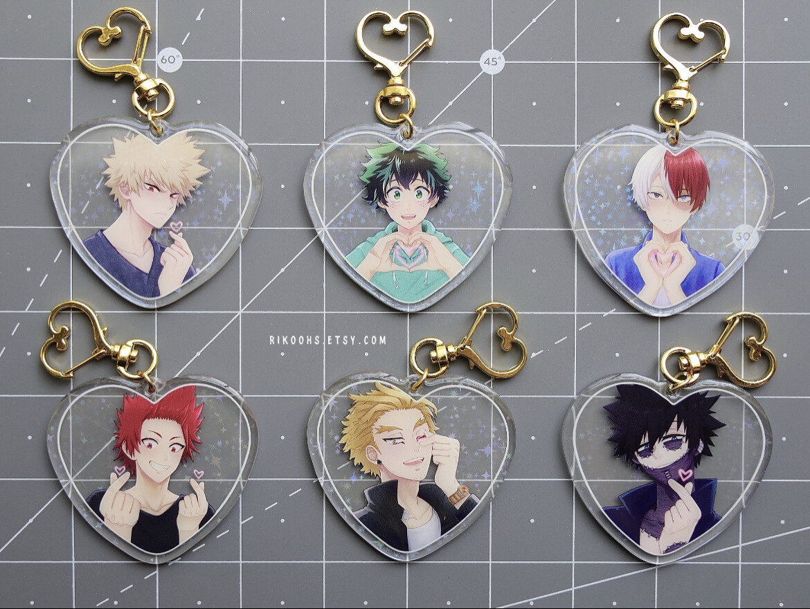 ArtStation - BNHA Holographic charms
