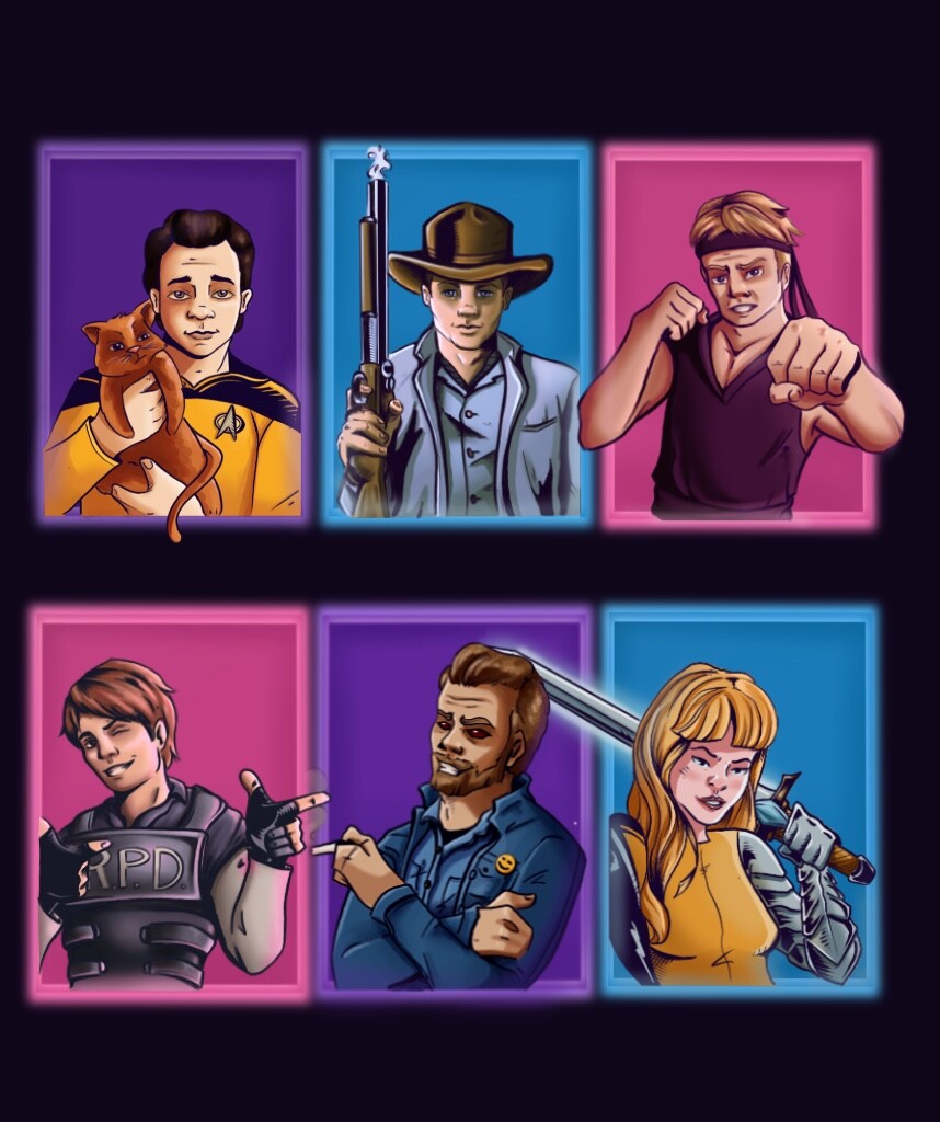 ArtStation - Quarantine Comfort Characters