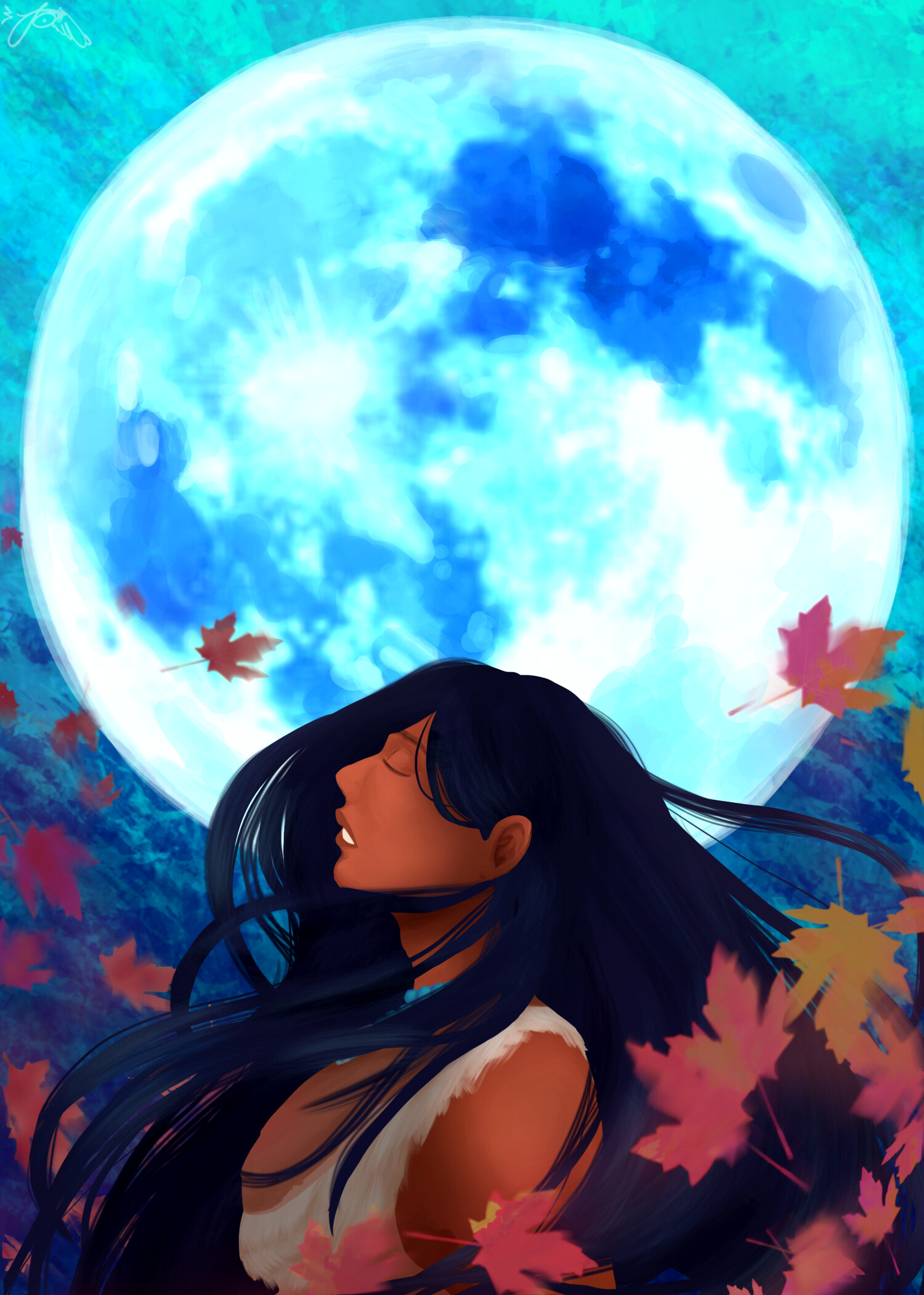 ArtStation - Bluecorn Moon