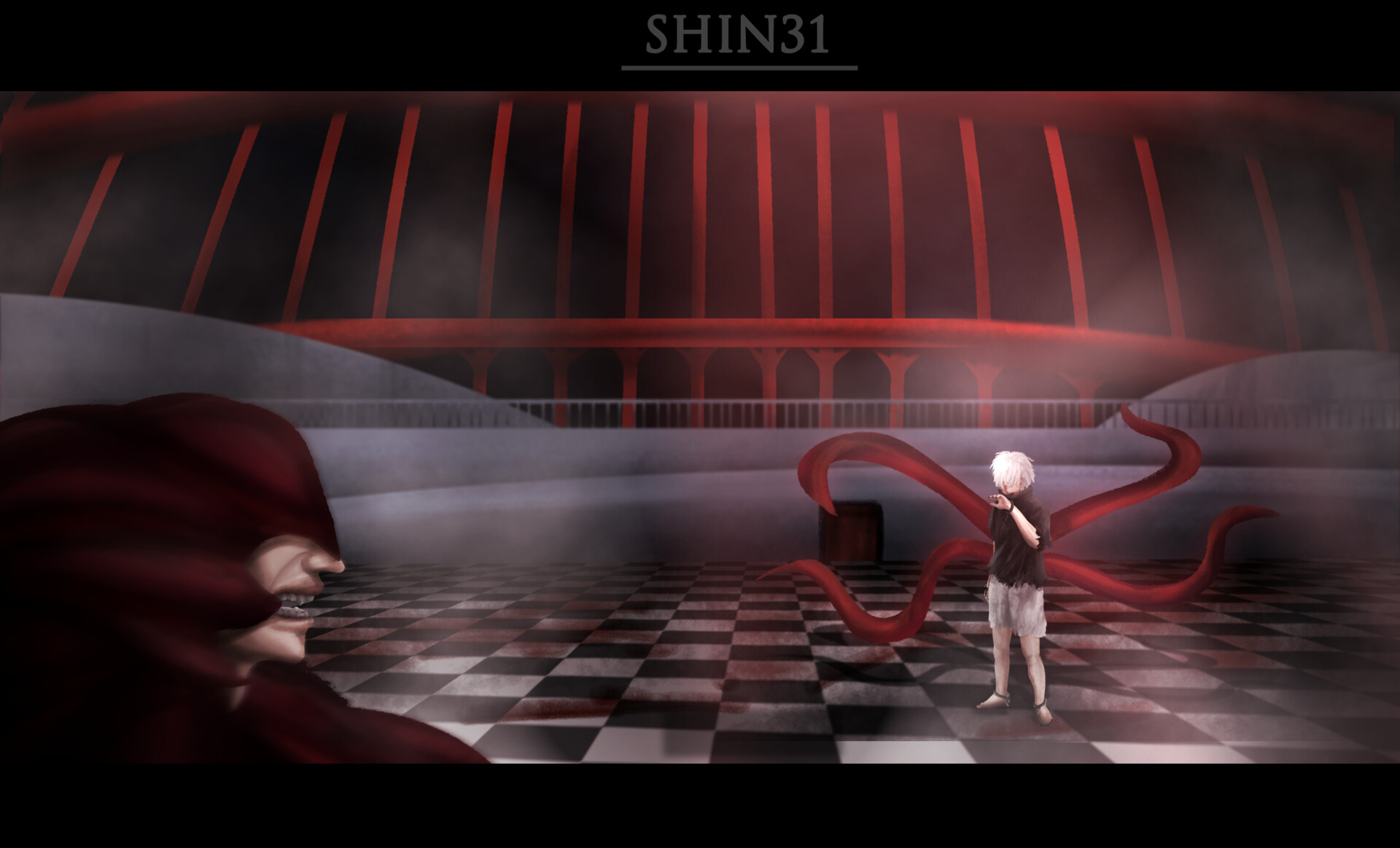 ArtStation - Kaneki vs Jason