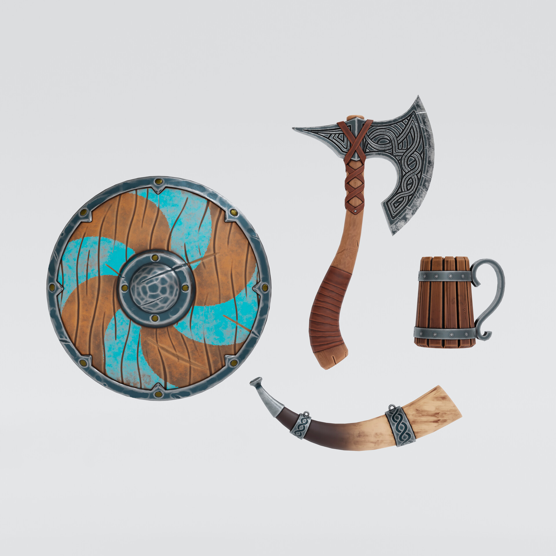 ArtStation - Viking Game-Ready Assets Collection