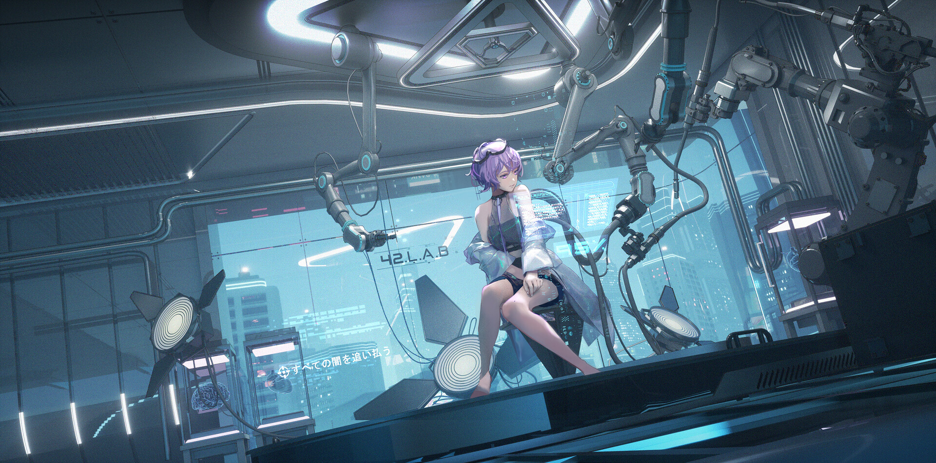 ArtStation - Sci-Fi android菲涅尔