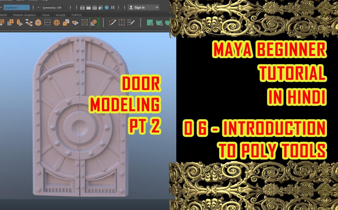 ArtStation - polygon basic in maya(pt-8) | maya modeling tutorial for ...