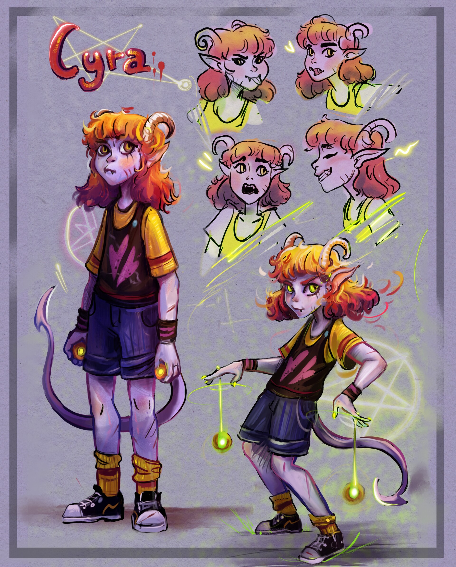 ArtStation - Cyra the yo-yo máster
