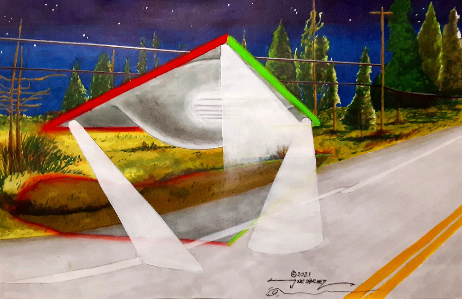 ArtStation - Eyewitness Sighting Series picture #2 in COLOR