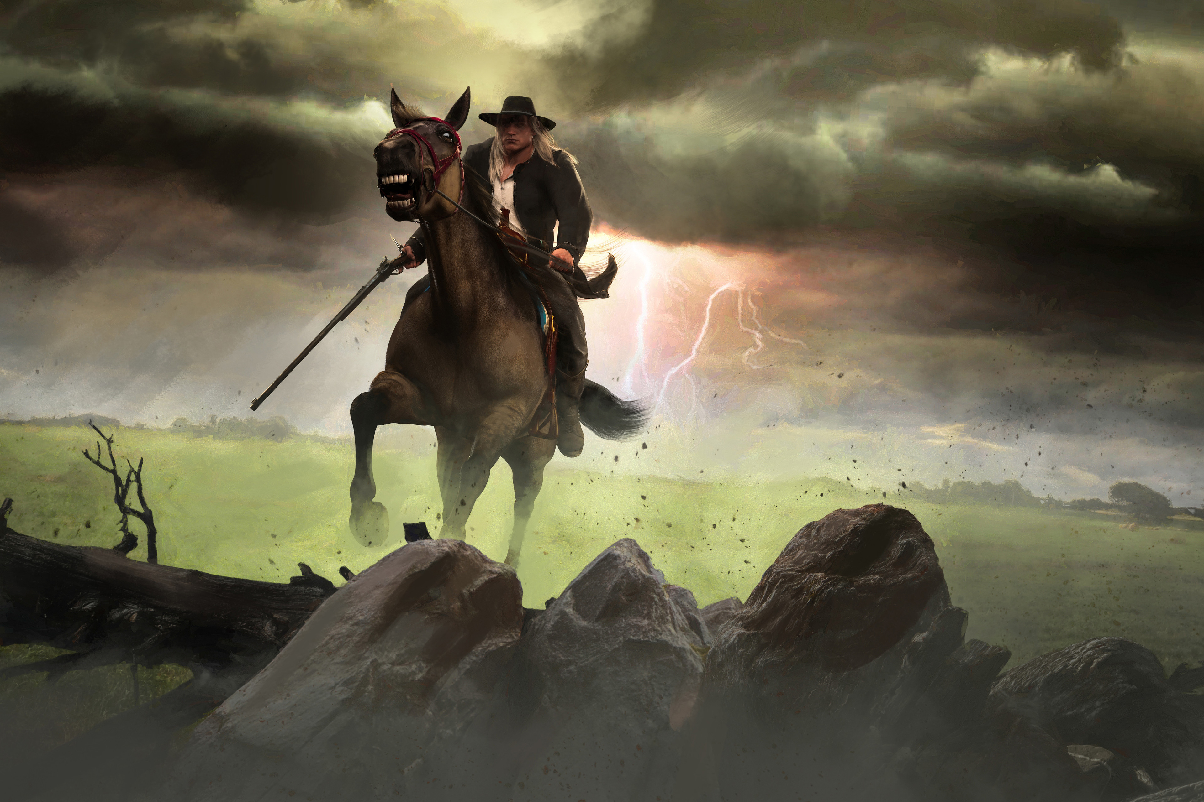 Jake Clark - Trail of Retaliation and Trail Revolution Art