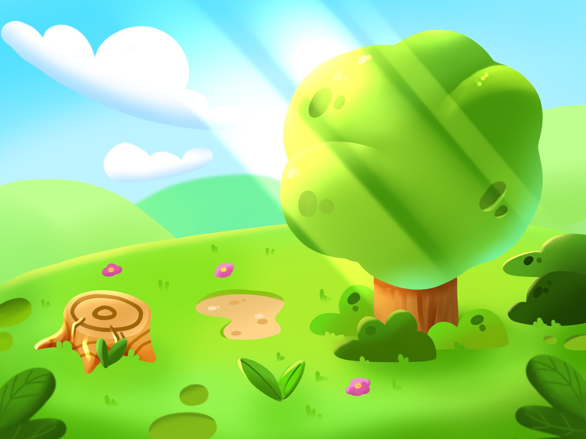 ArtStation - Spring and Autumn