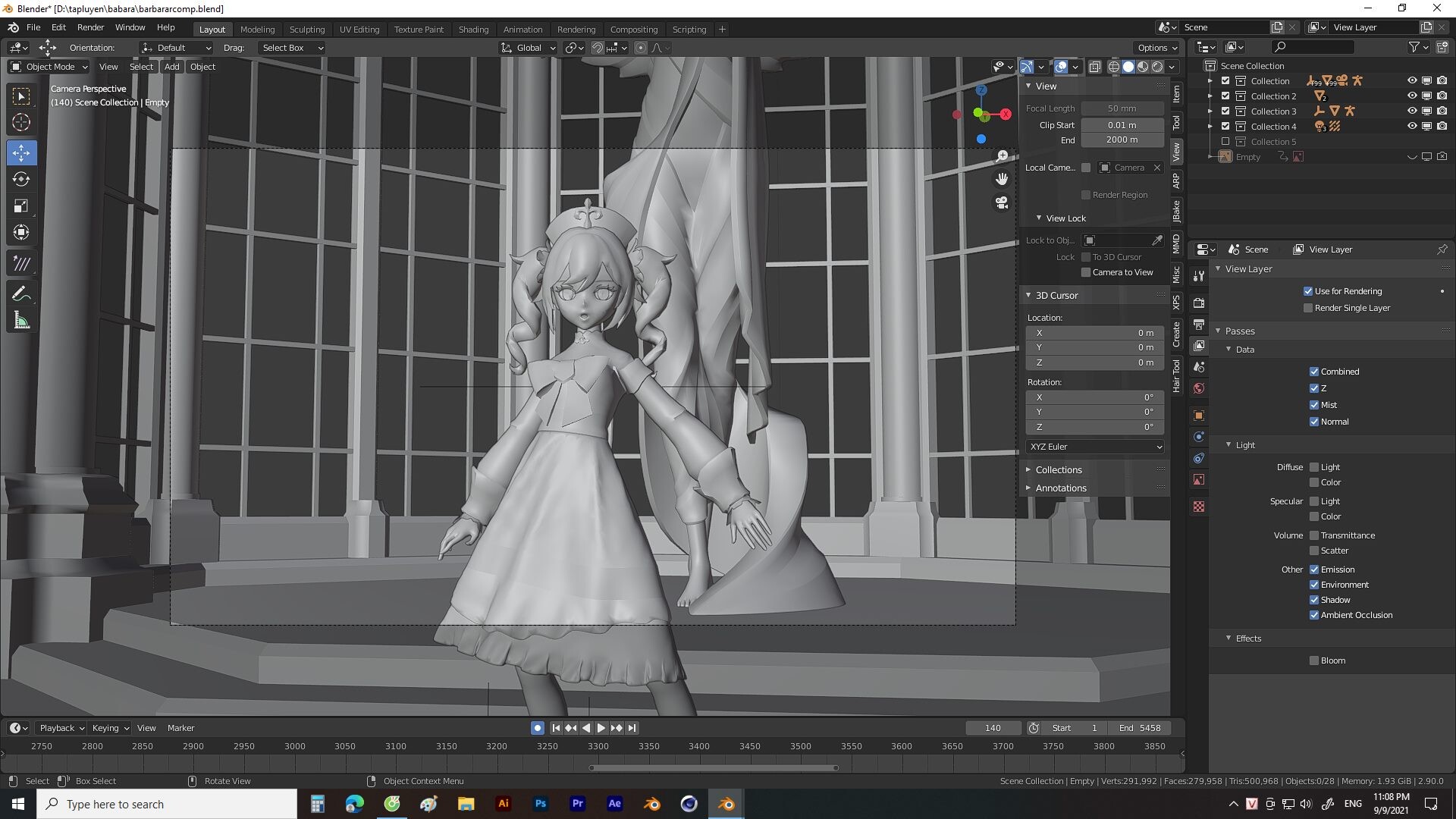 Minh Thành - animation barbara dance