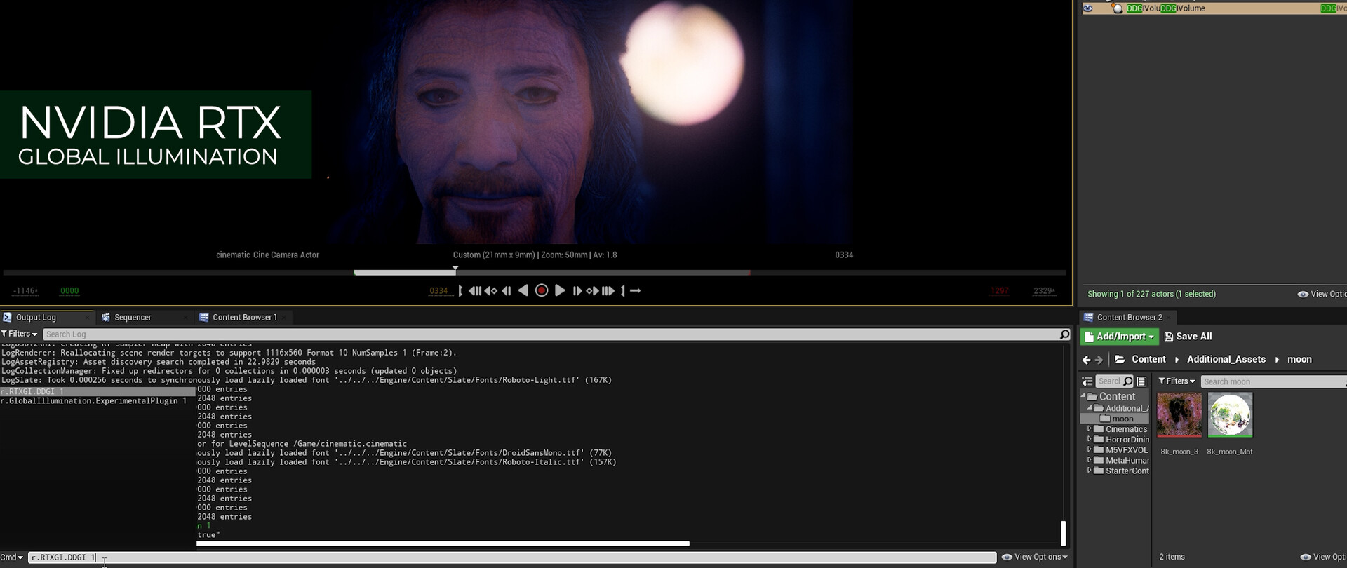 Anderson Rohr - Audio2Face to Metahuman: Unreal Engine + NVIDIA Omniverse & RTXGI