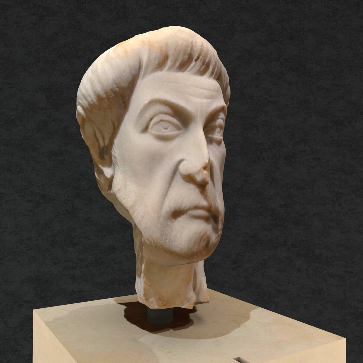 ArtStation - The look: bust of Eutropius