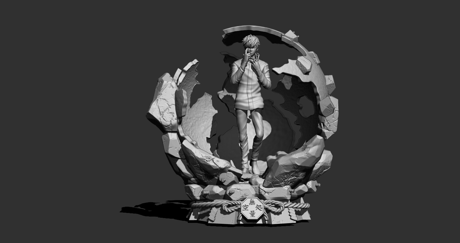 ArtStation - gojo, 3d printing practice cuts