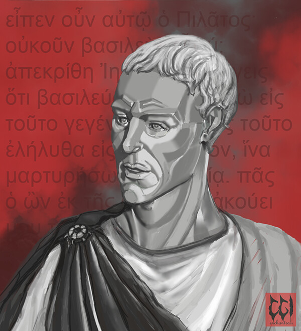 ArtStation - Holy Scripture: Pontius Pilate