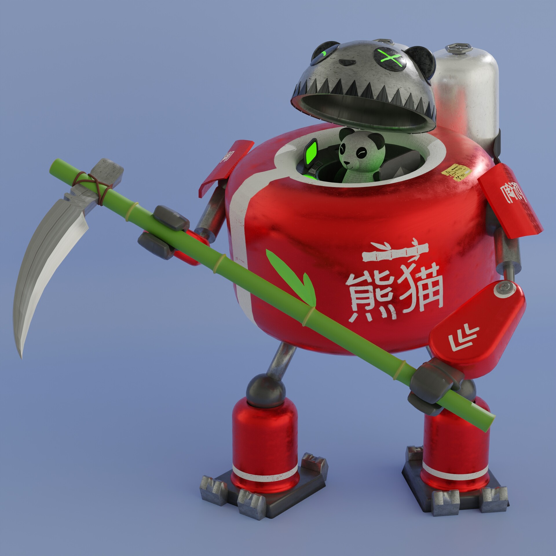 ArtStation - Panda Mech