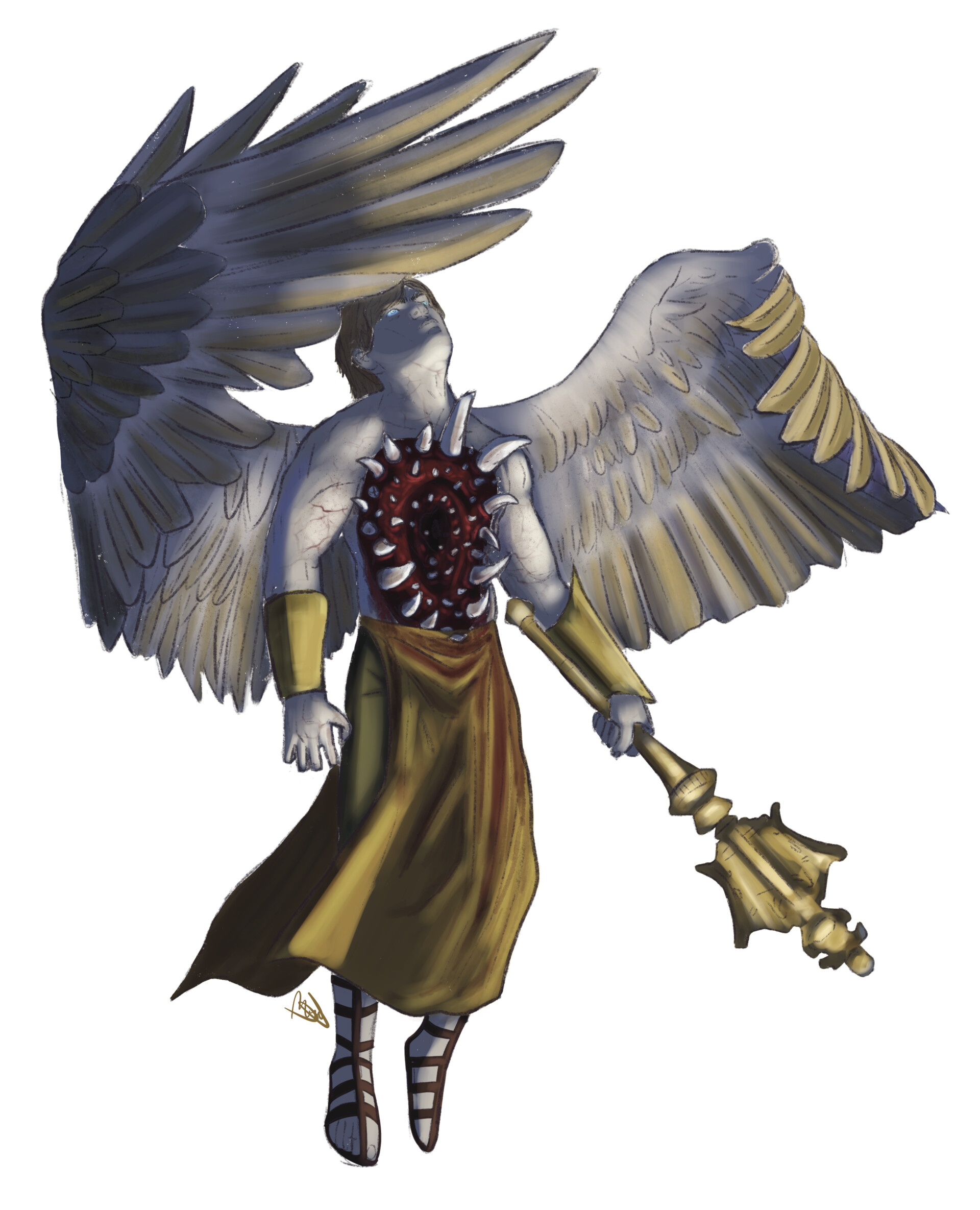 ArtStation - The Abbot D&D 1/4