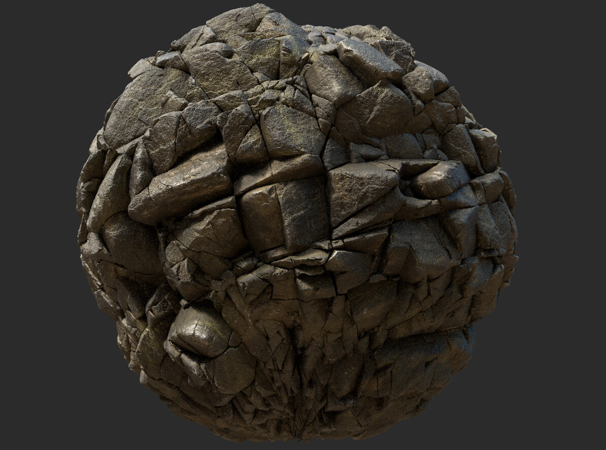 ArtStation - Cliff Surface in Substance Designer