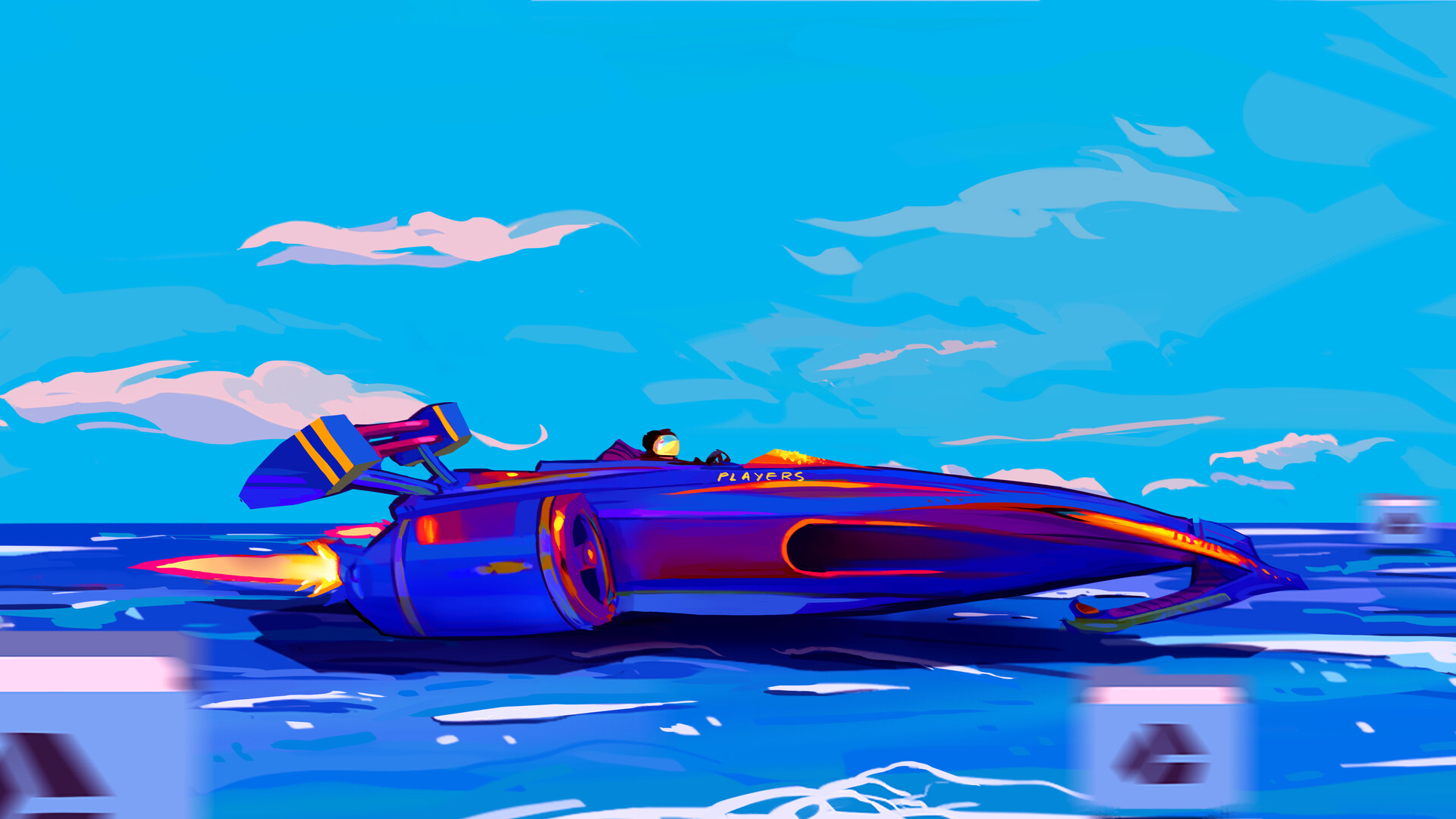 ArtStation - Speedboat