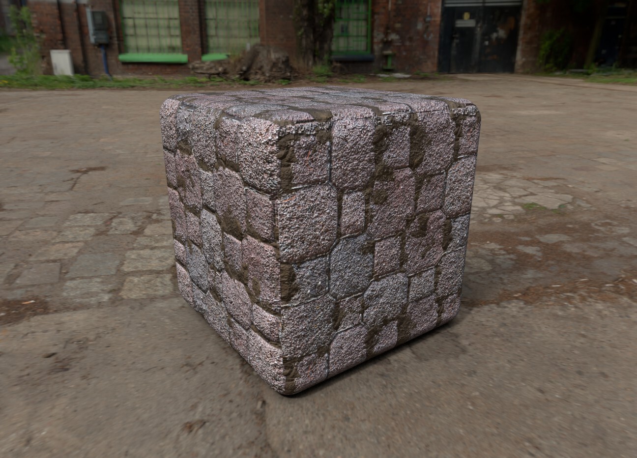 ArtStation - Stone Floor With Mud