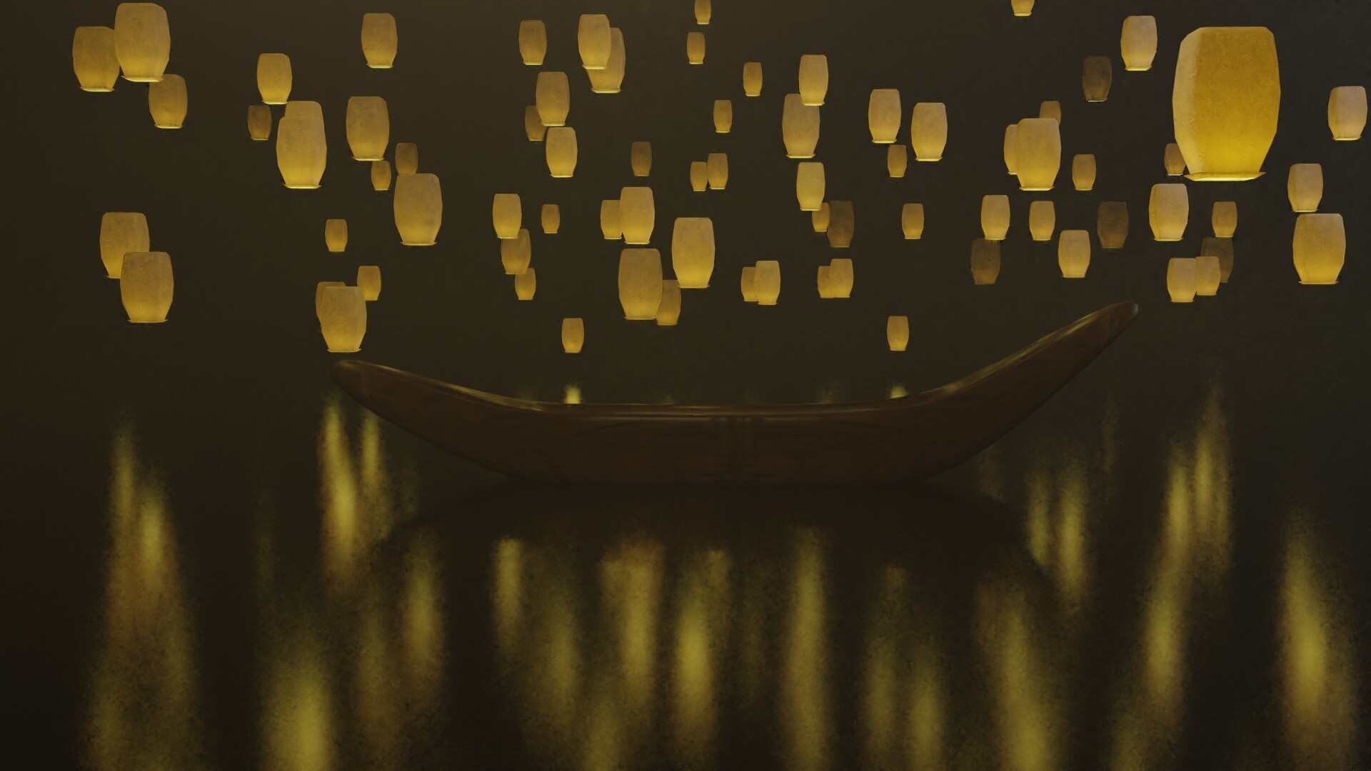 ArtStation - Tangled_ Lantern Scene