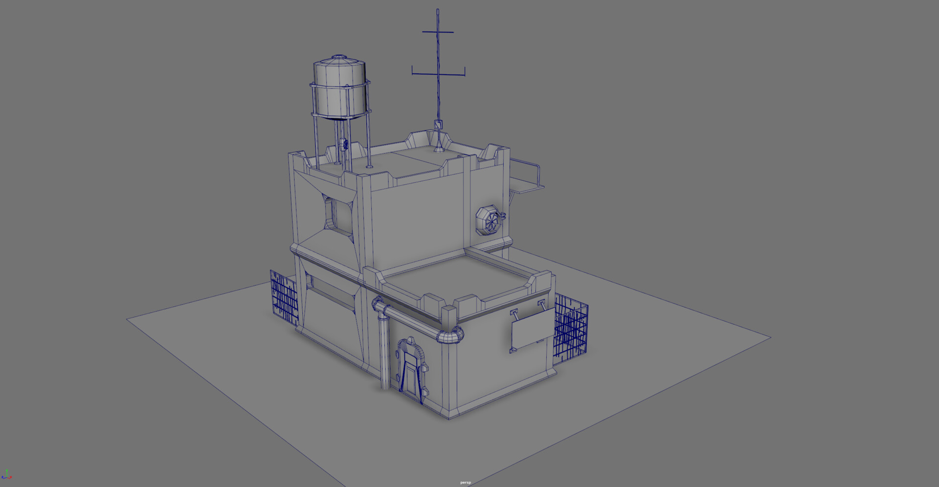 ArtStation - Low Poly Modular Building Kit