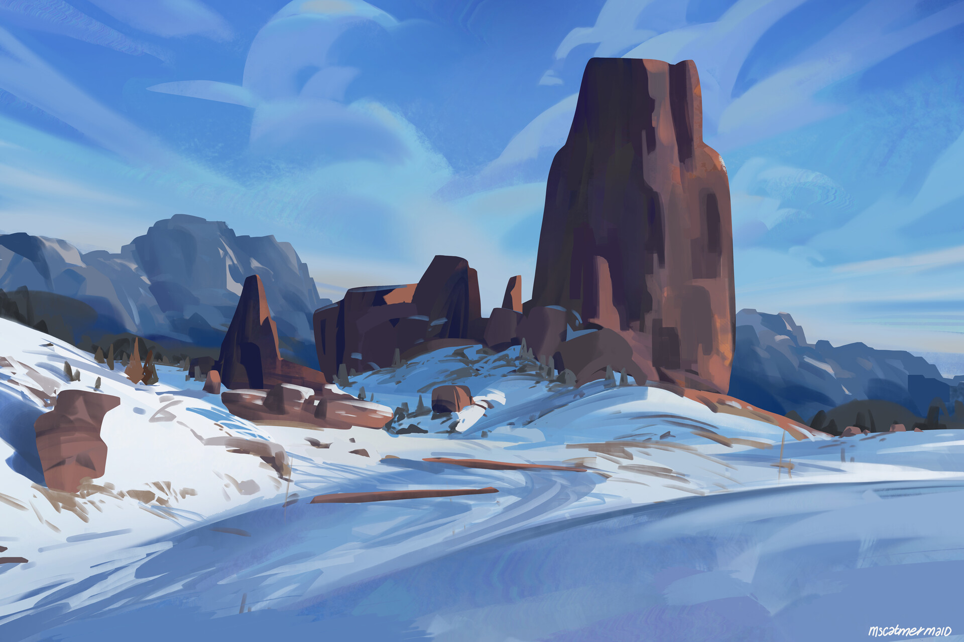 ArtStation - Landscape Studies 1