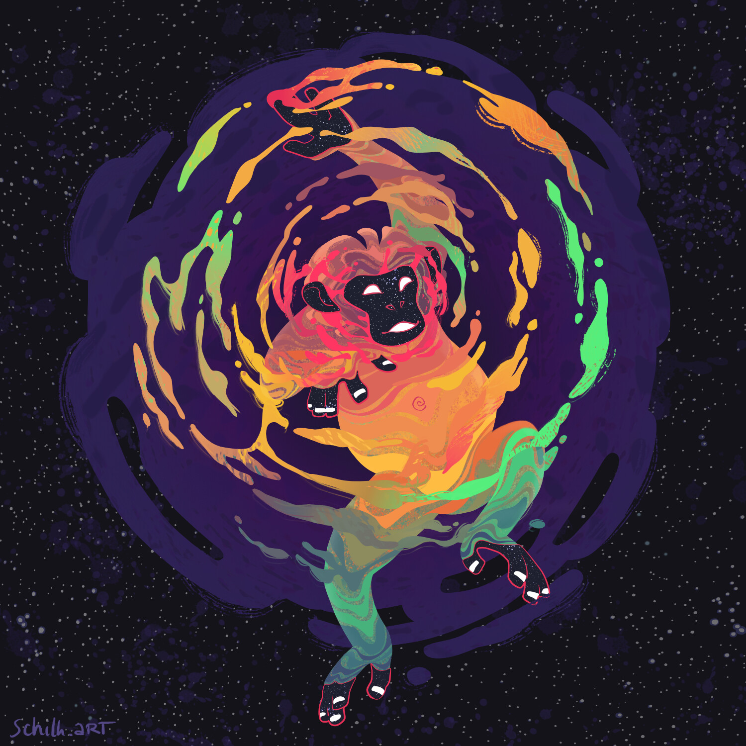 ArtStation - Dissolving Spirit