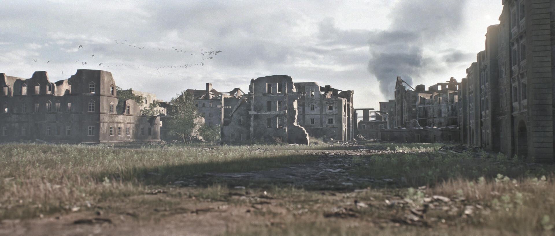 ArtStation - Unreal Engine - Destroyed Town