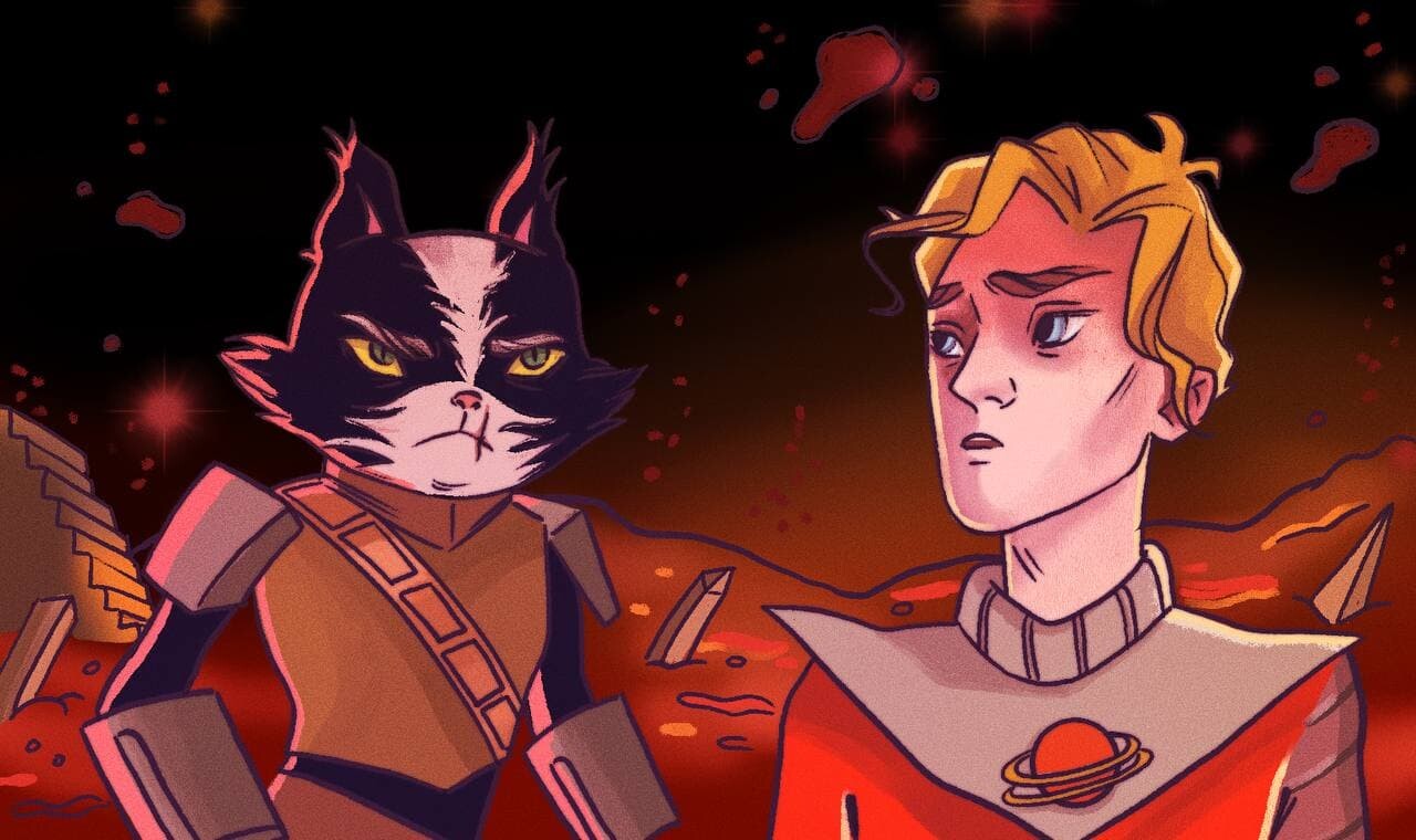 ArtStation - Fanart based on the animated series "Final Space"