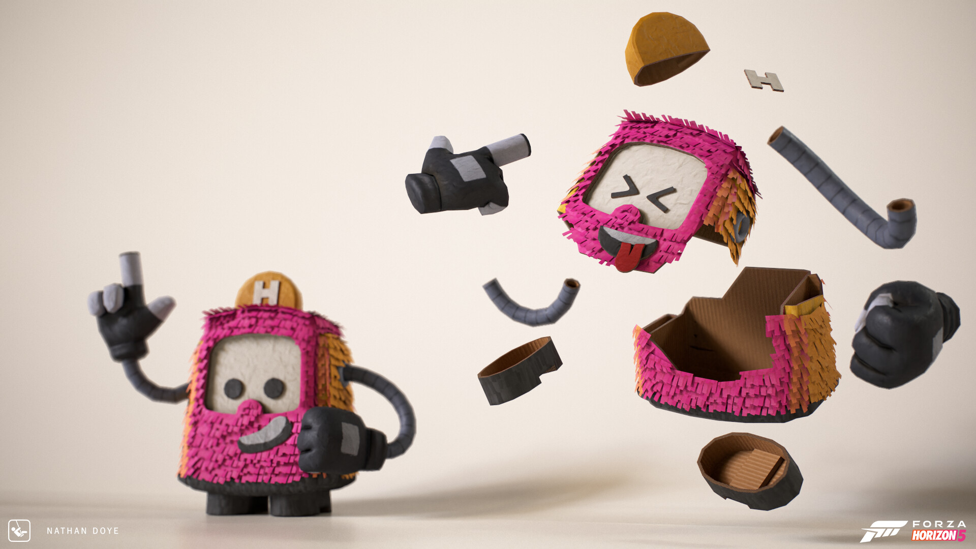 Nathan Doye - Forza Horizon 5 - Piñata Mascot