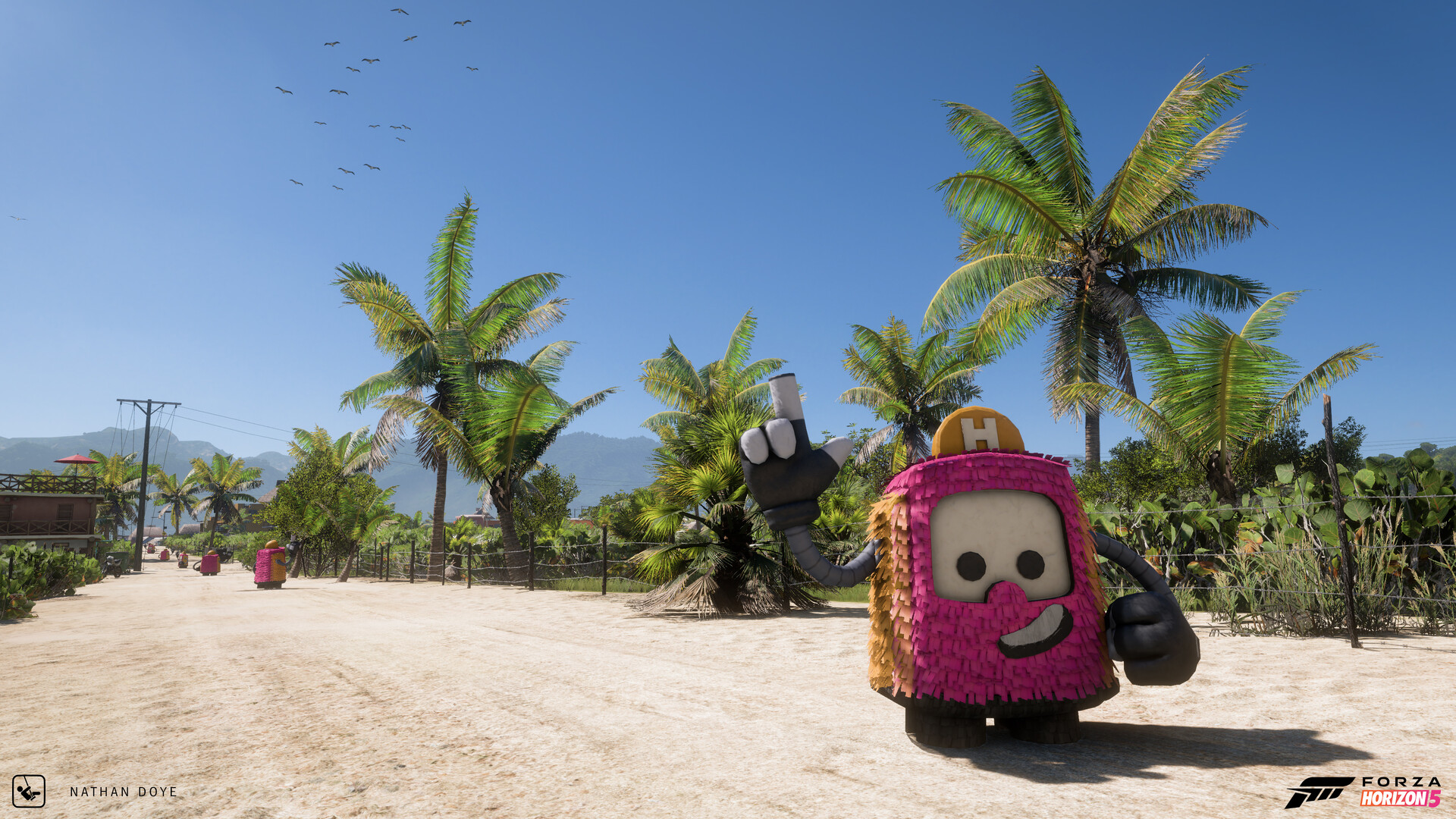 Nathan Doye - Forza Horizon 5 - Piñata Mascot