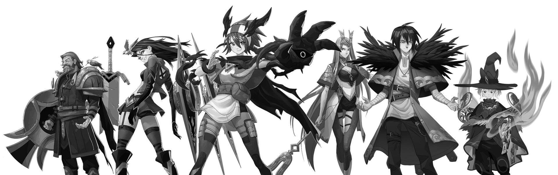 Nightmare Garden project — Characters by Tuấn Việt — ProUser.Me