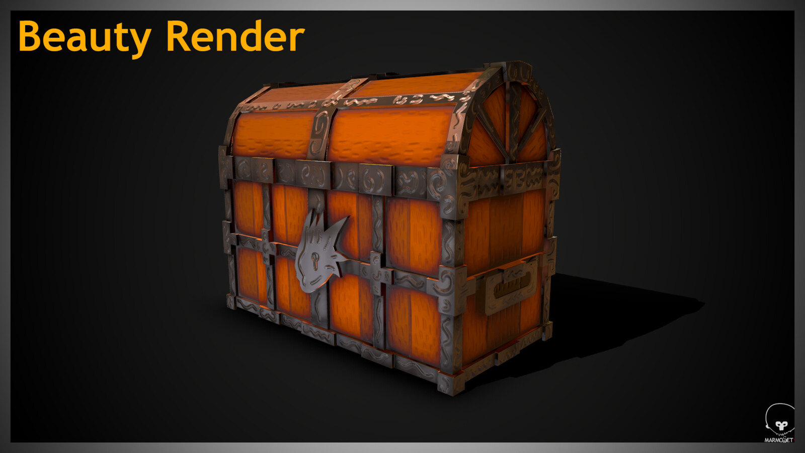 Jake Goodes - Hand Painted Chest