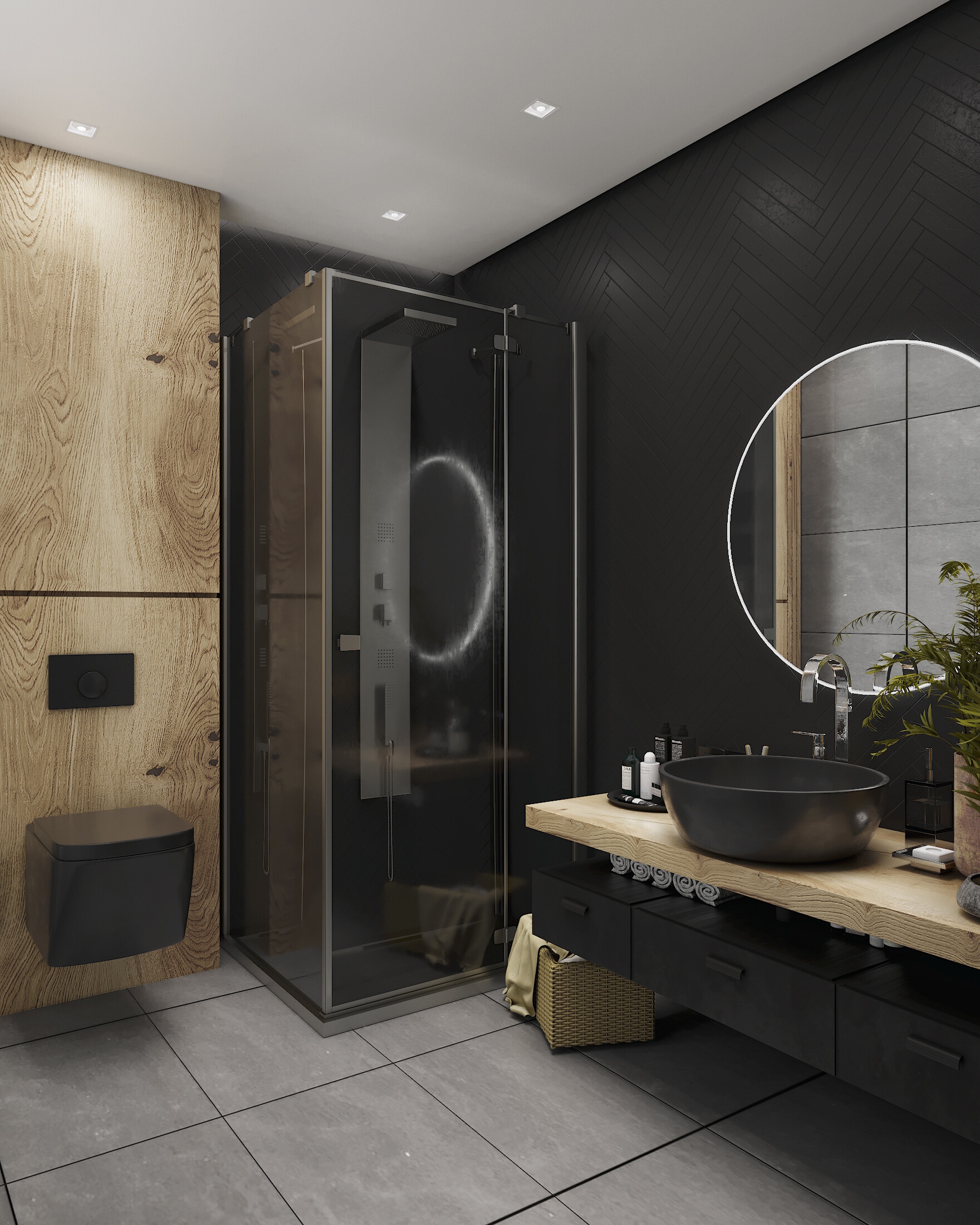 ArtStation - Bathroom visualization