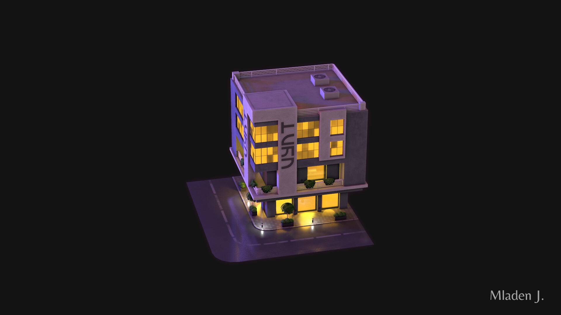 Stylized Building2 by Mladen Jevtic — ProUser.Me