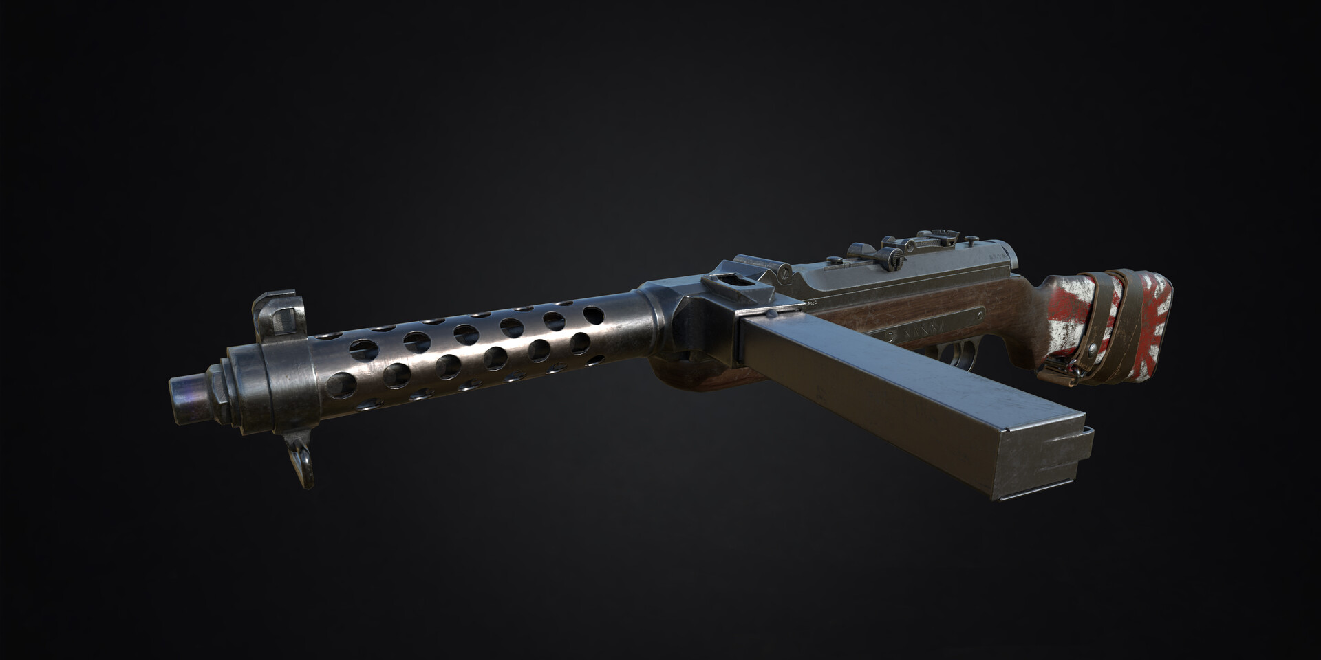 Jiří Zábranský - Japanese Steyr-Solothurn S1-100 (aka MP34)