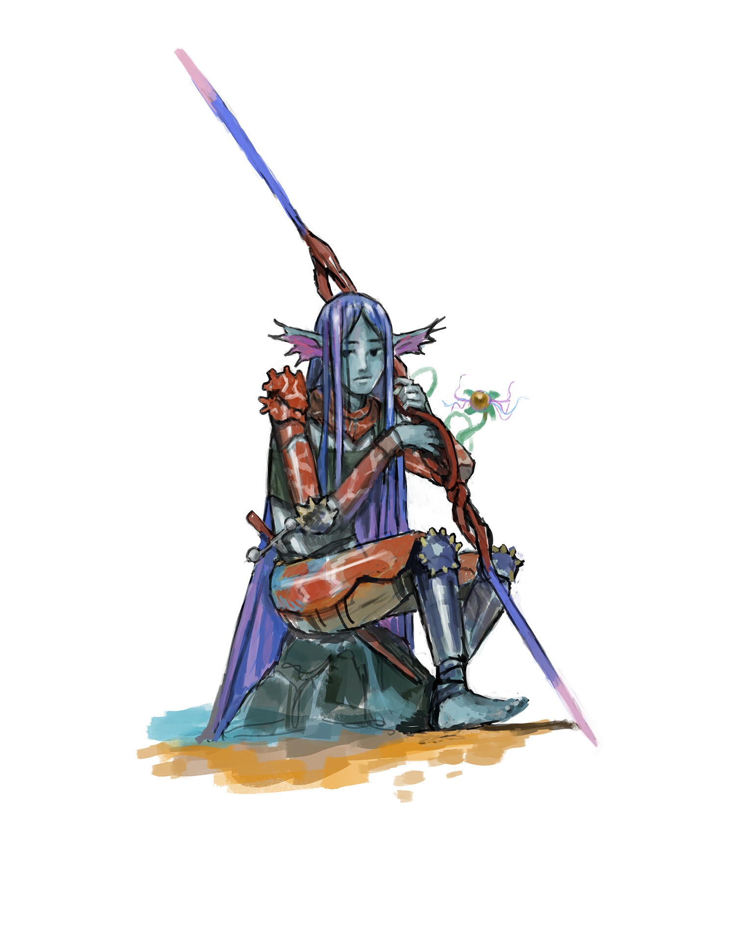 ArtStation - sea elf