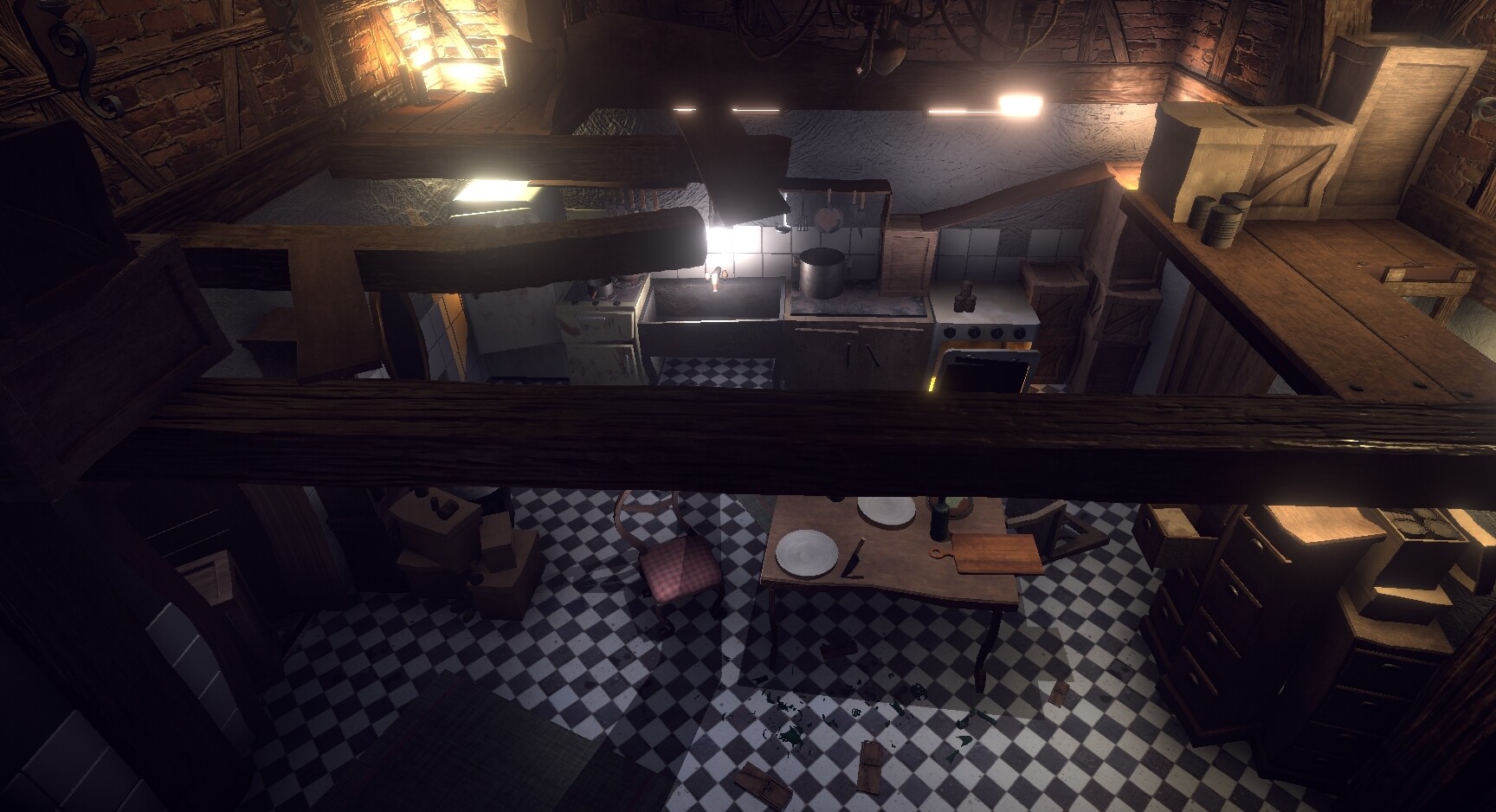 Corentin Haot - Obusite ; Encounter : The kitchen.