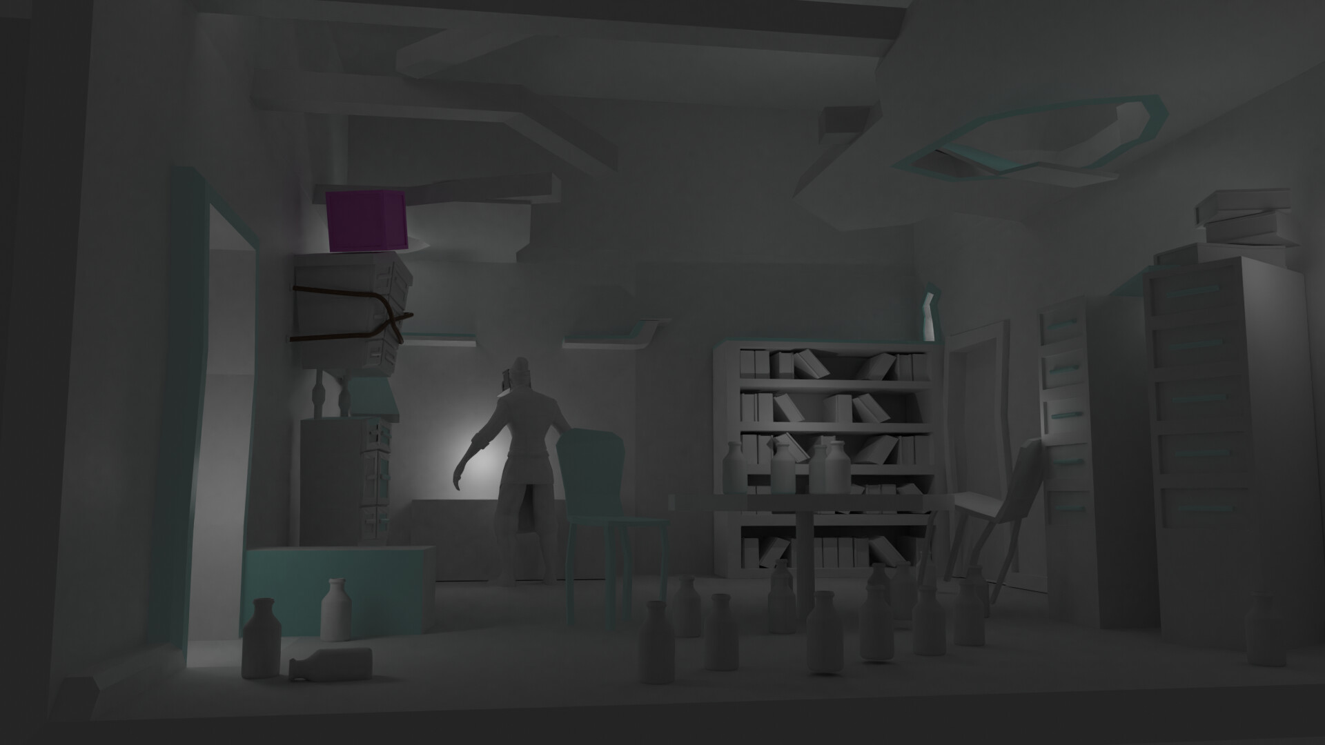 Corentin Haot - Obusite ; Encounter : The kitchen.