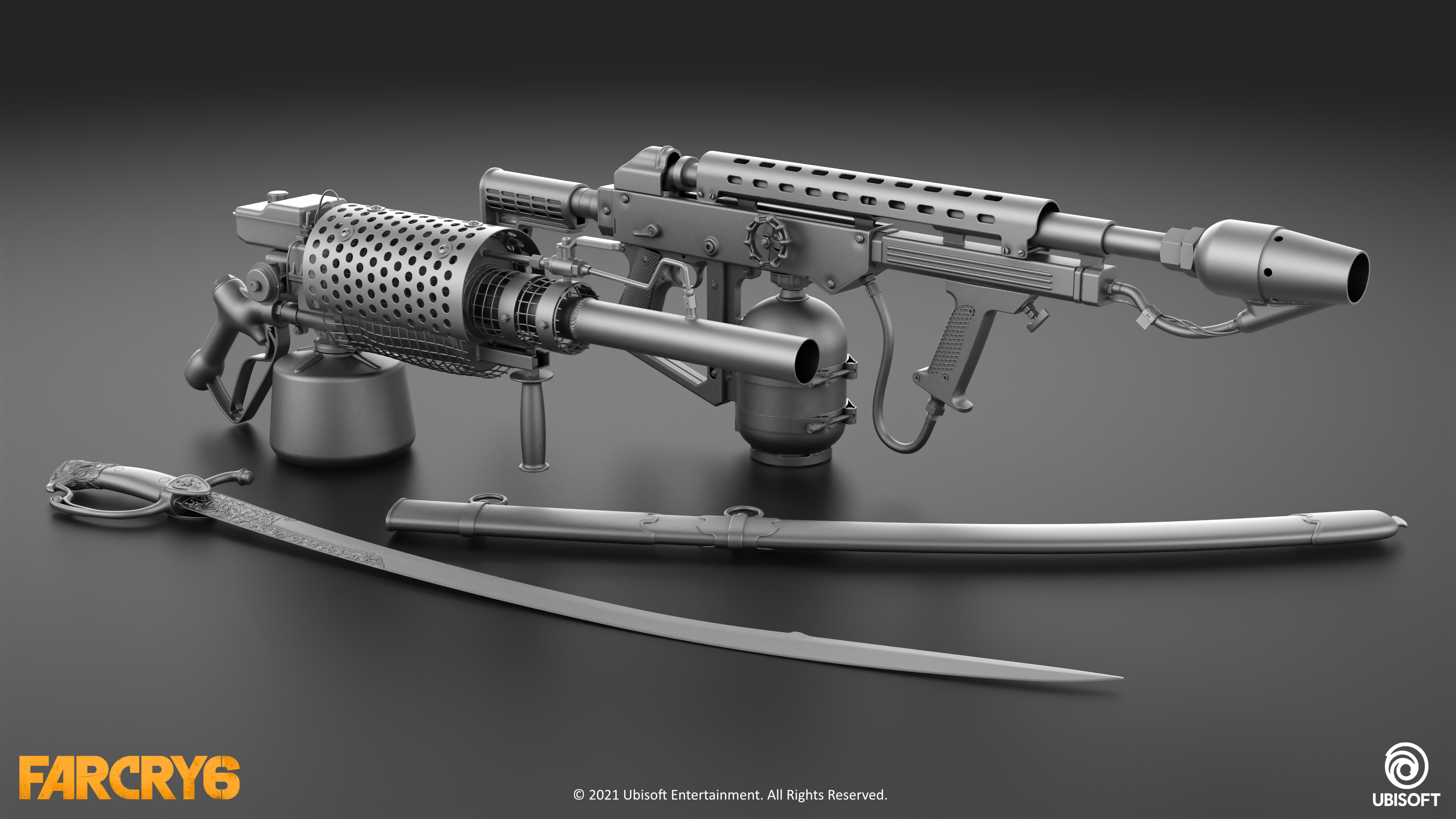 Alex Nikolaev - NPC Weapons
