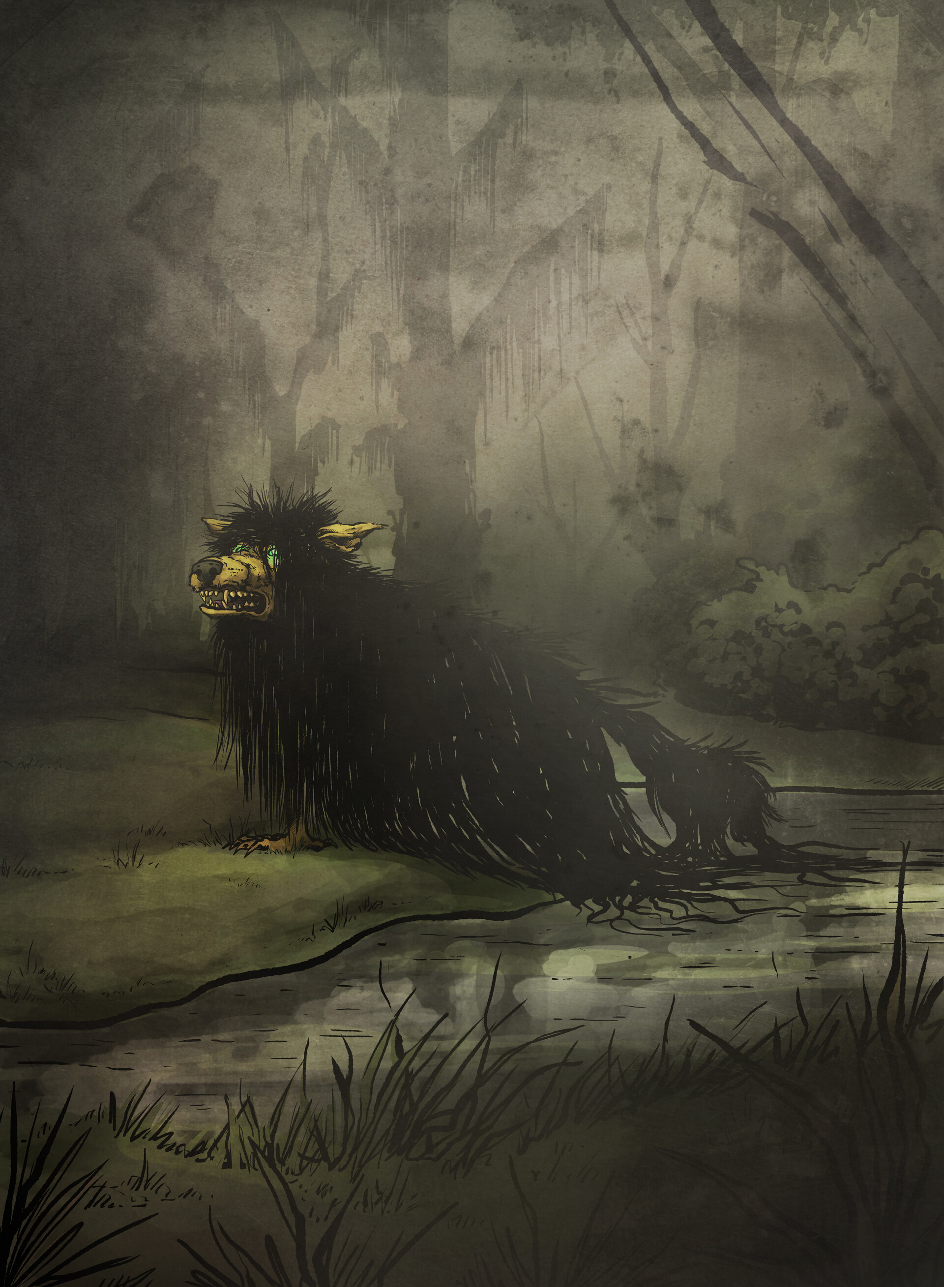 ArtStation - Death Dog