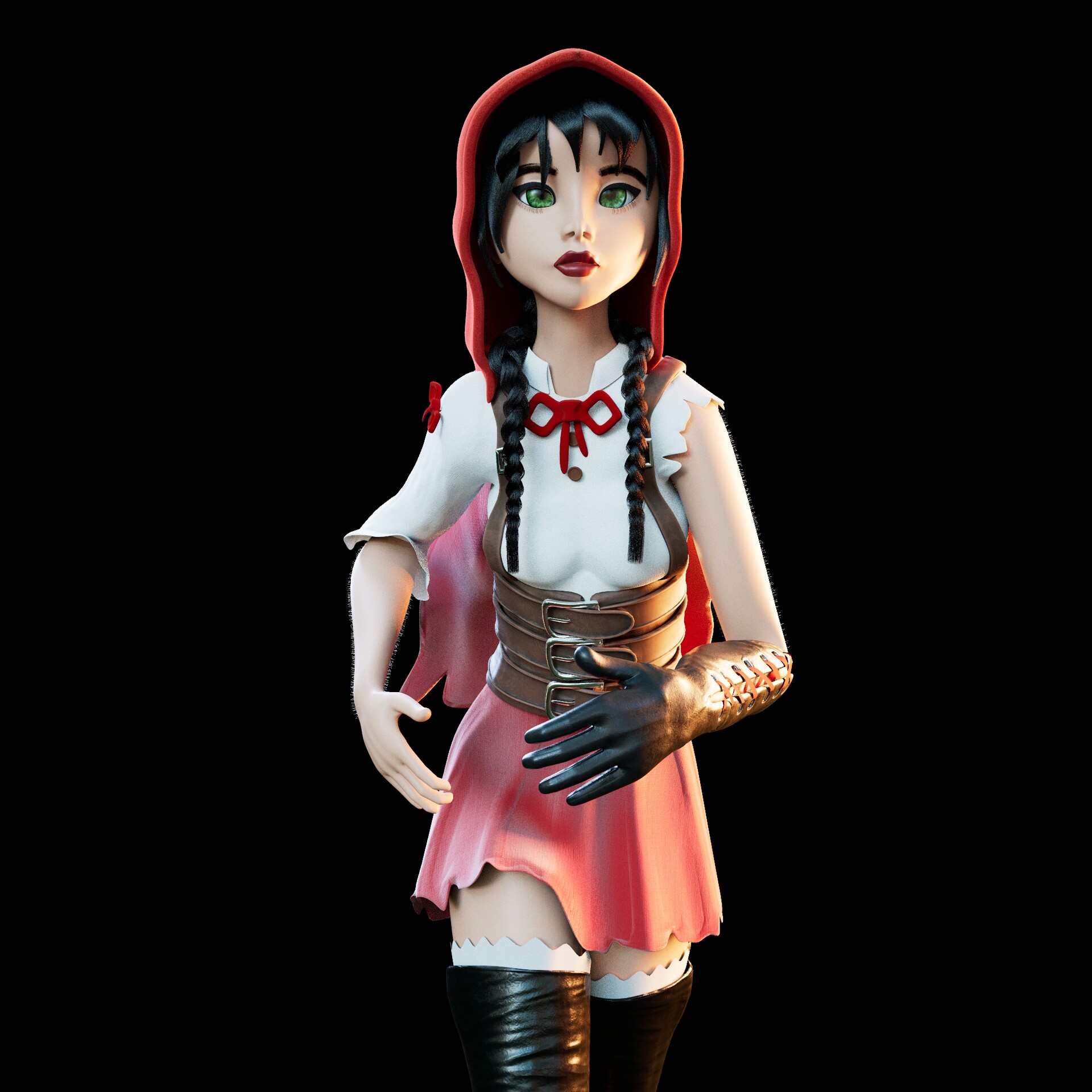 ArtStation - Red Riding Hood