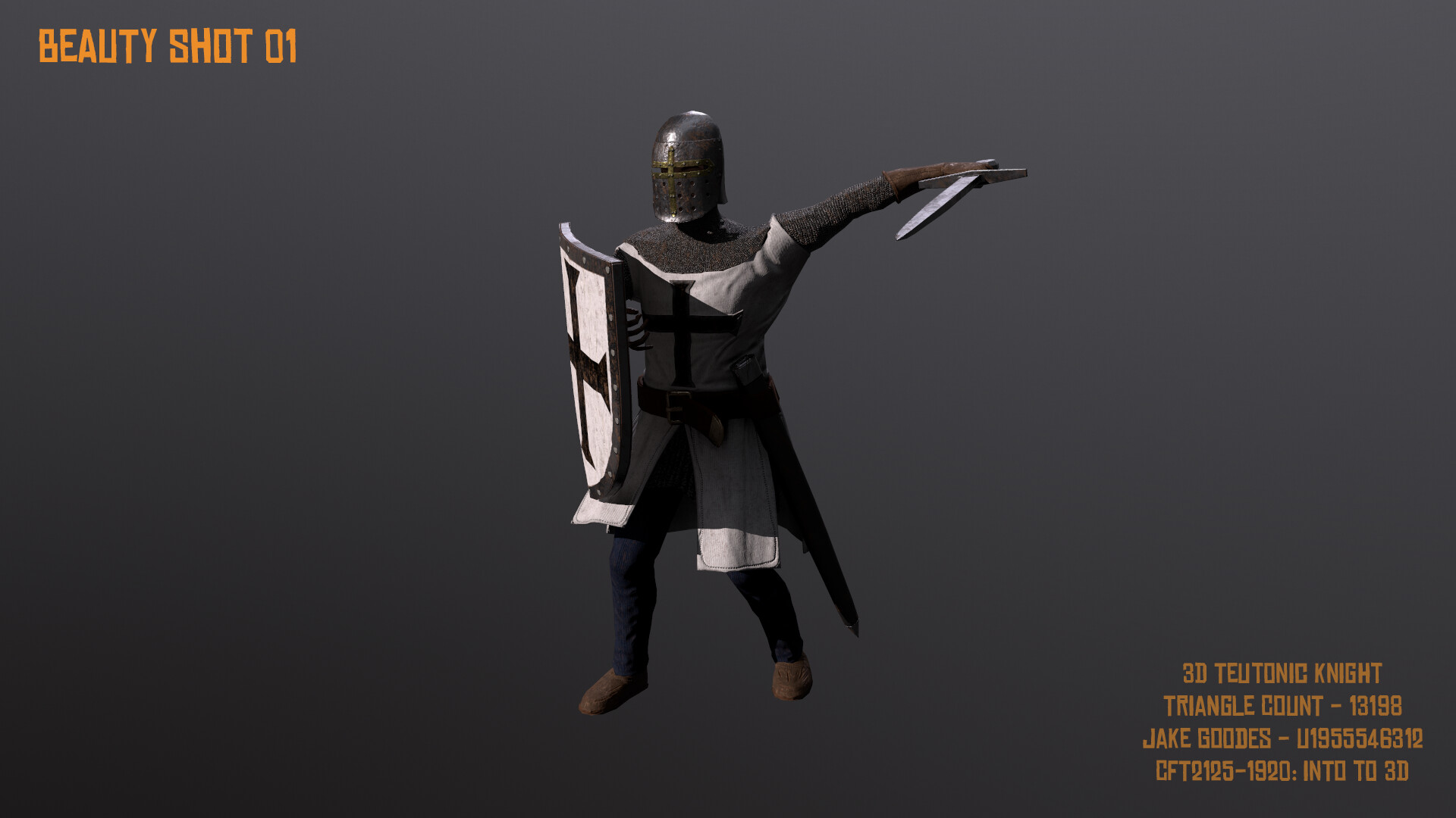 Jake Goodes - Teutonic Knight Character Design