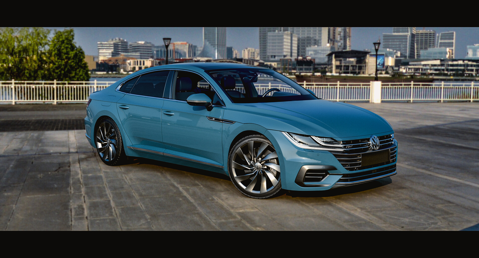 ArtStation - VW Arteon - Automotive Render Practice