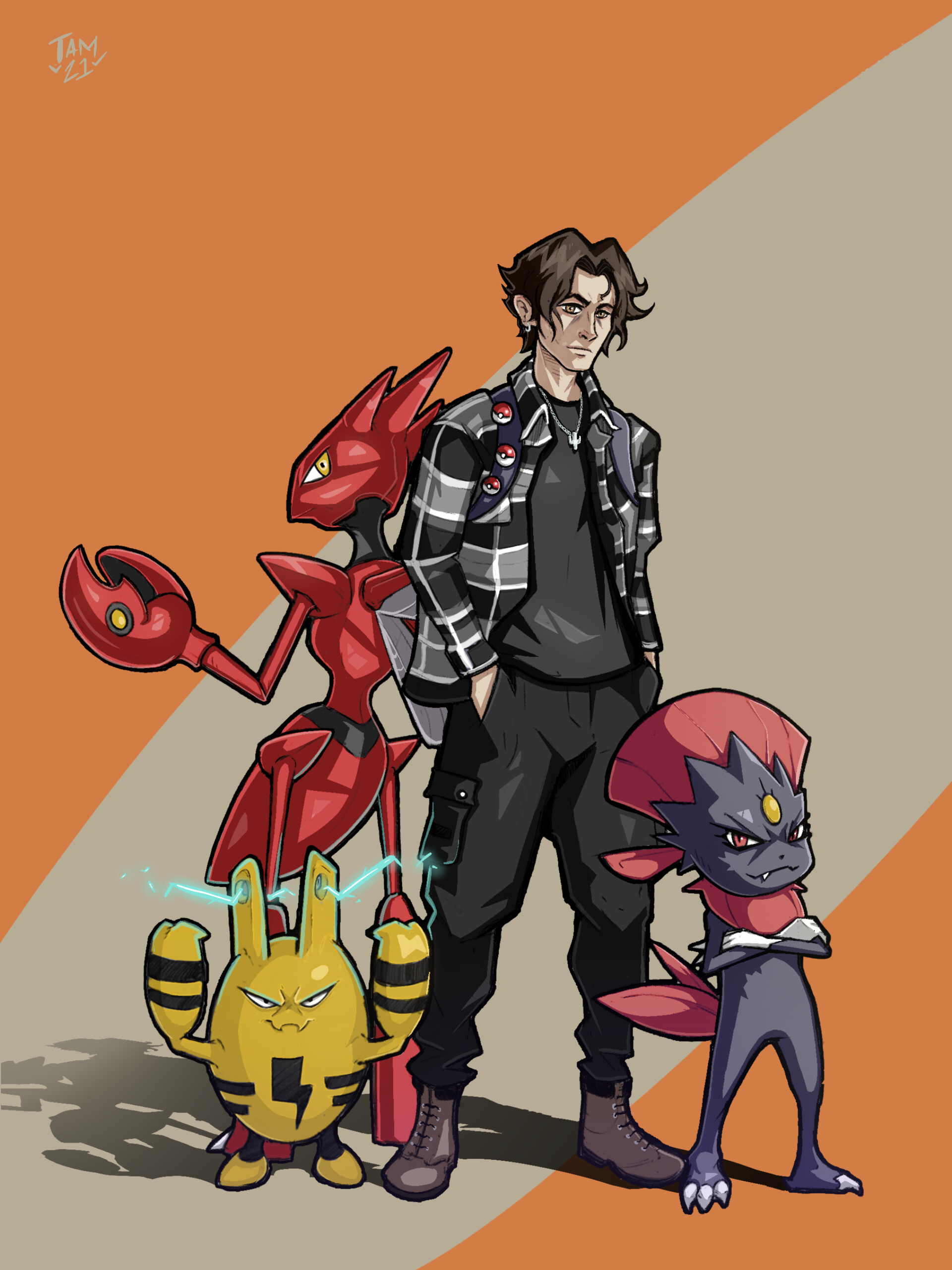 ArtStation - Pokemon Trainer Tam