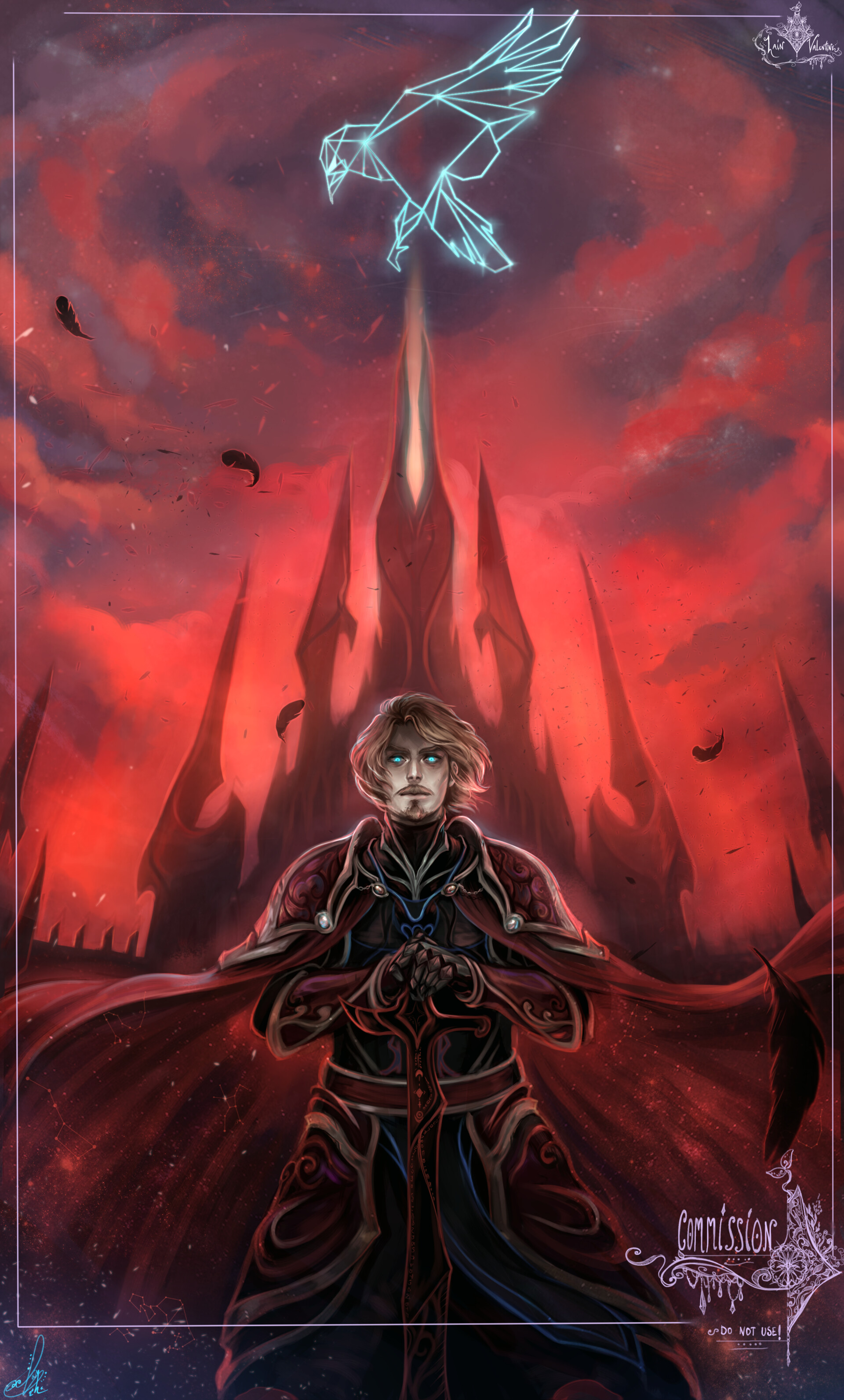 ArtStation - The Crimson Raven