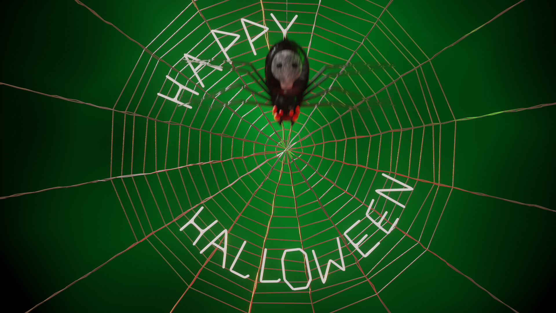 Methush Anjula Thamel - Creepy Halloween Spider
