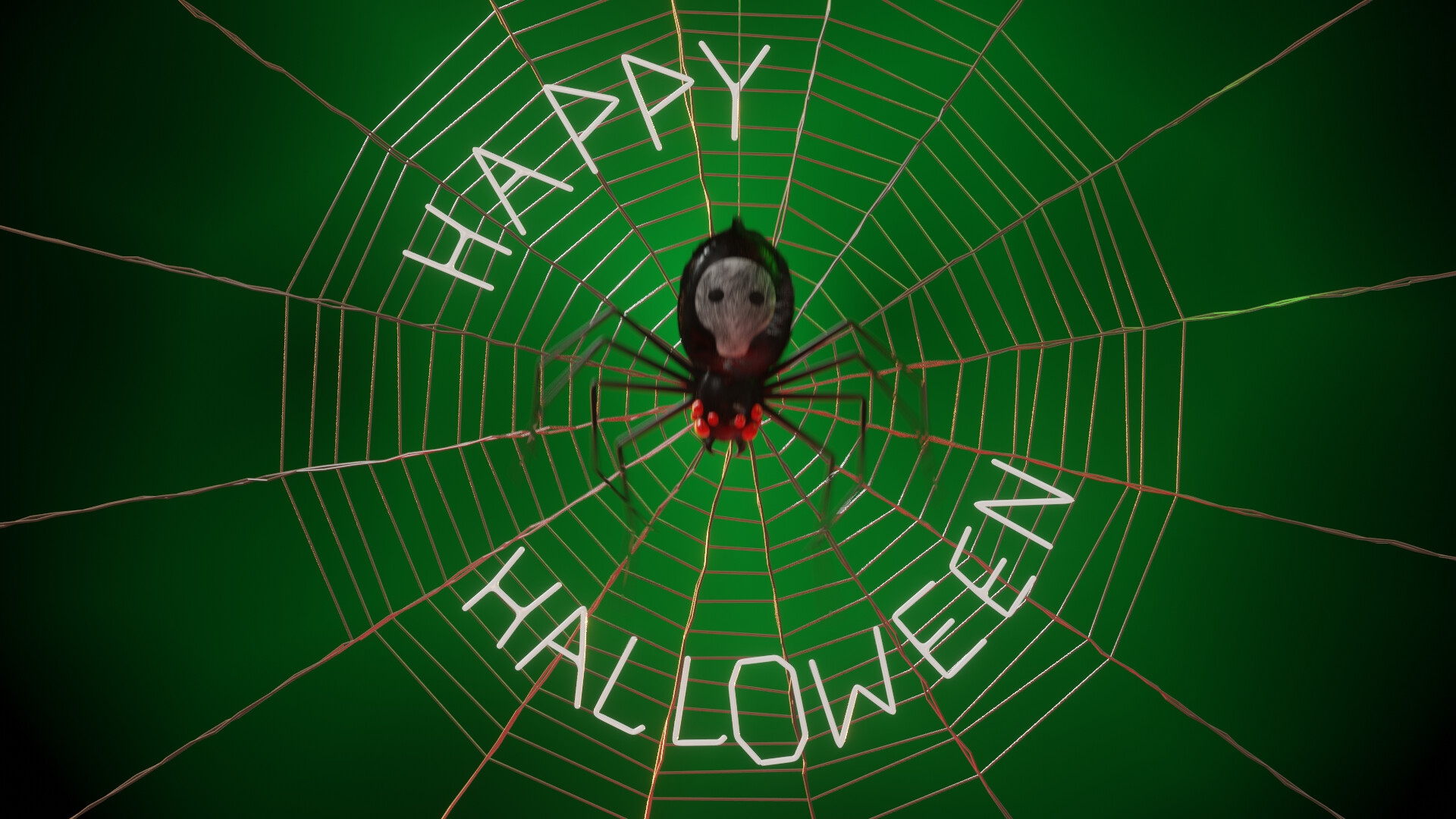 Methush Anjula Thamel - Creepy Halloween Spider