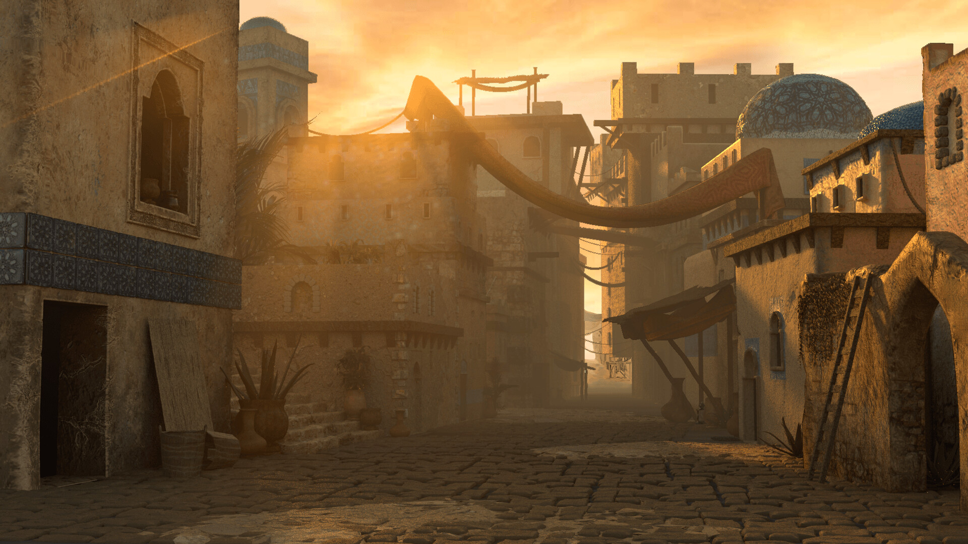 ArtStation - middle east street