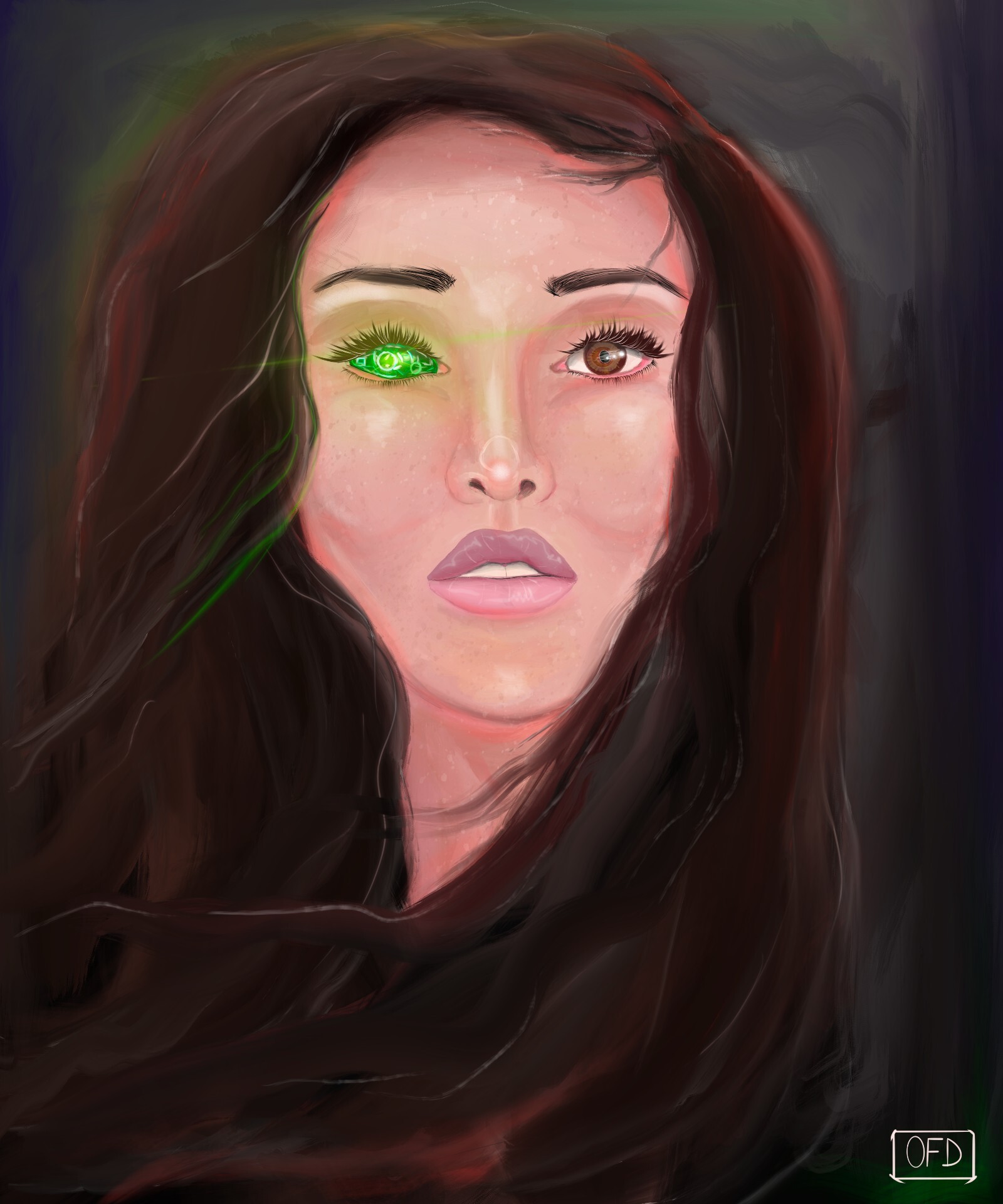 ArtStation - 'Mayari' -- the One Eyed Goddess