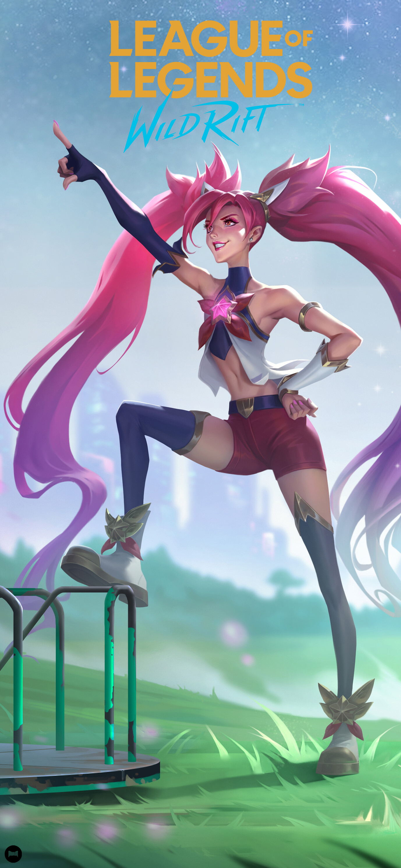 Foritis wang - Star Guardian - Splash Art League of Legends：Wild Rift