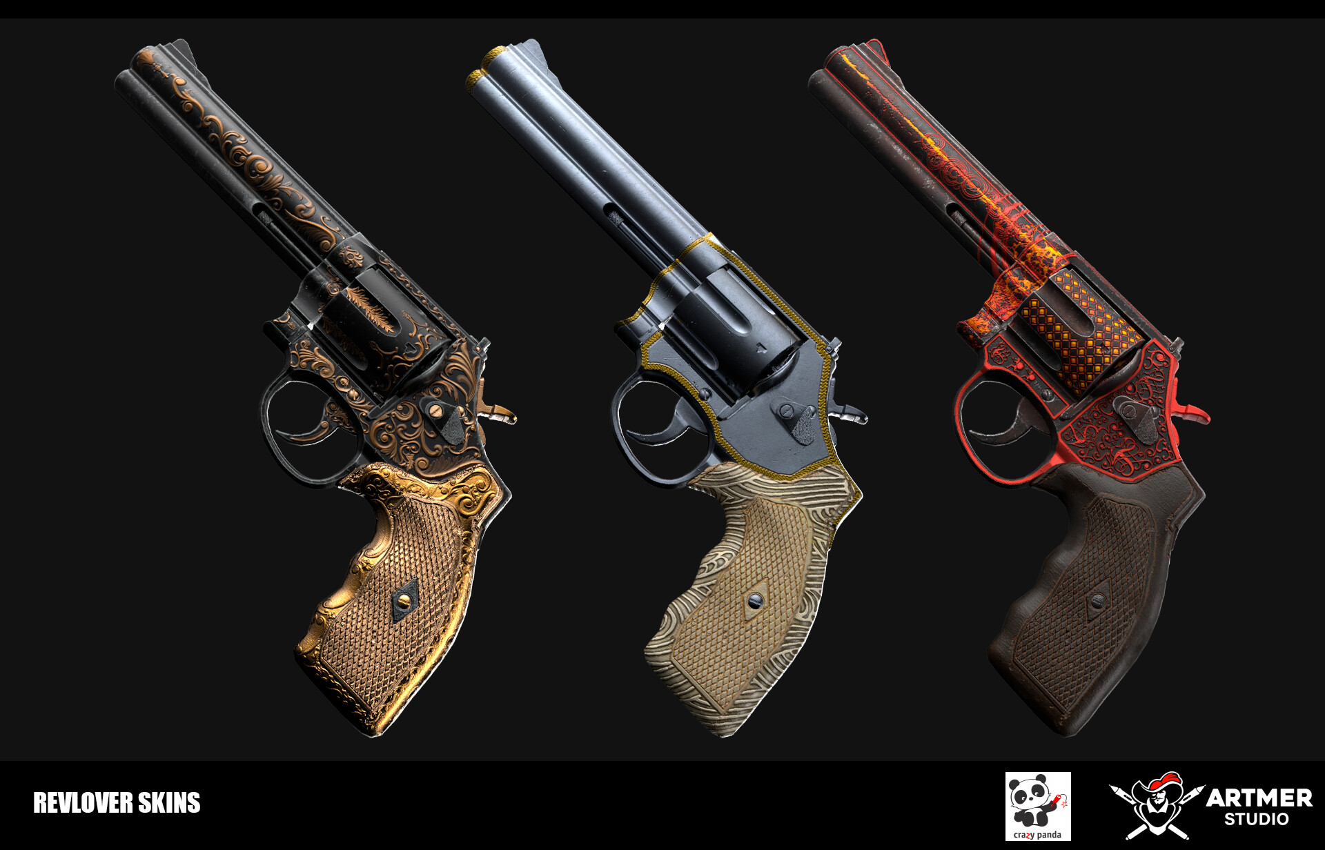 ArtStation - REVOLVER SKINS